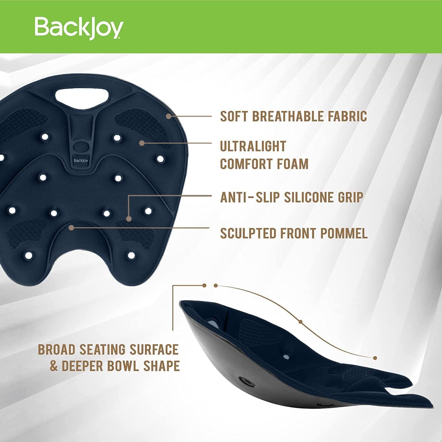 Backjoy SitSmart Cushion Pillow - Lumbar Support for Lower Back Pain Relief | Improve Posture in ...