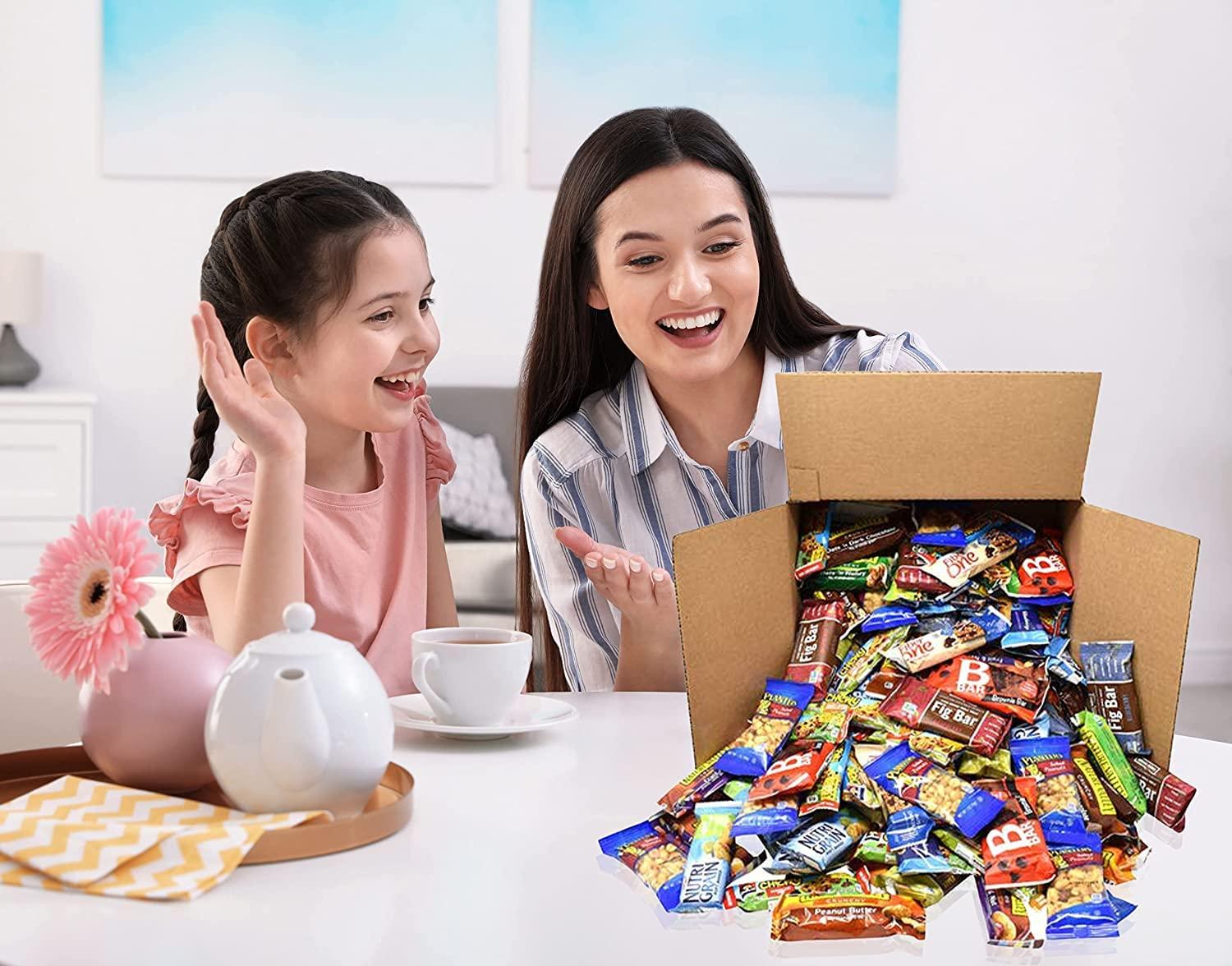 Healthy Snacks Care Package - Grab And Go Variety Pack (60 Count) for ...