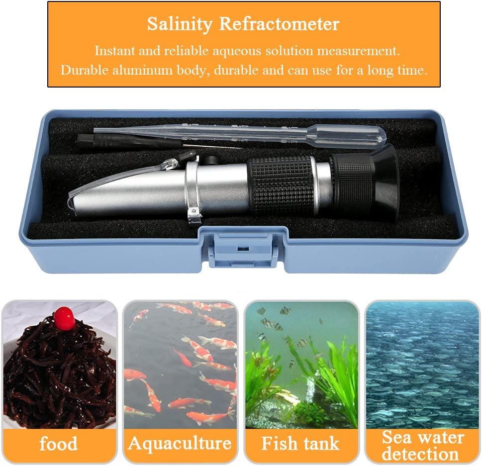 Digital Seawater Salinity Meter with ATC - Ideal for Aquariums, Pools ...