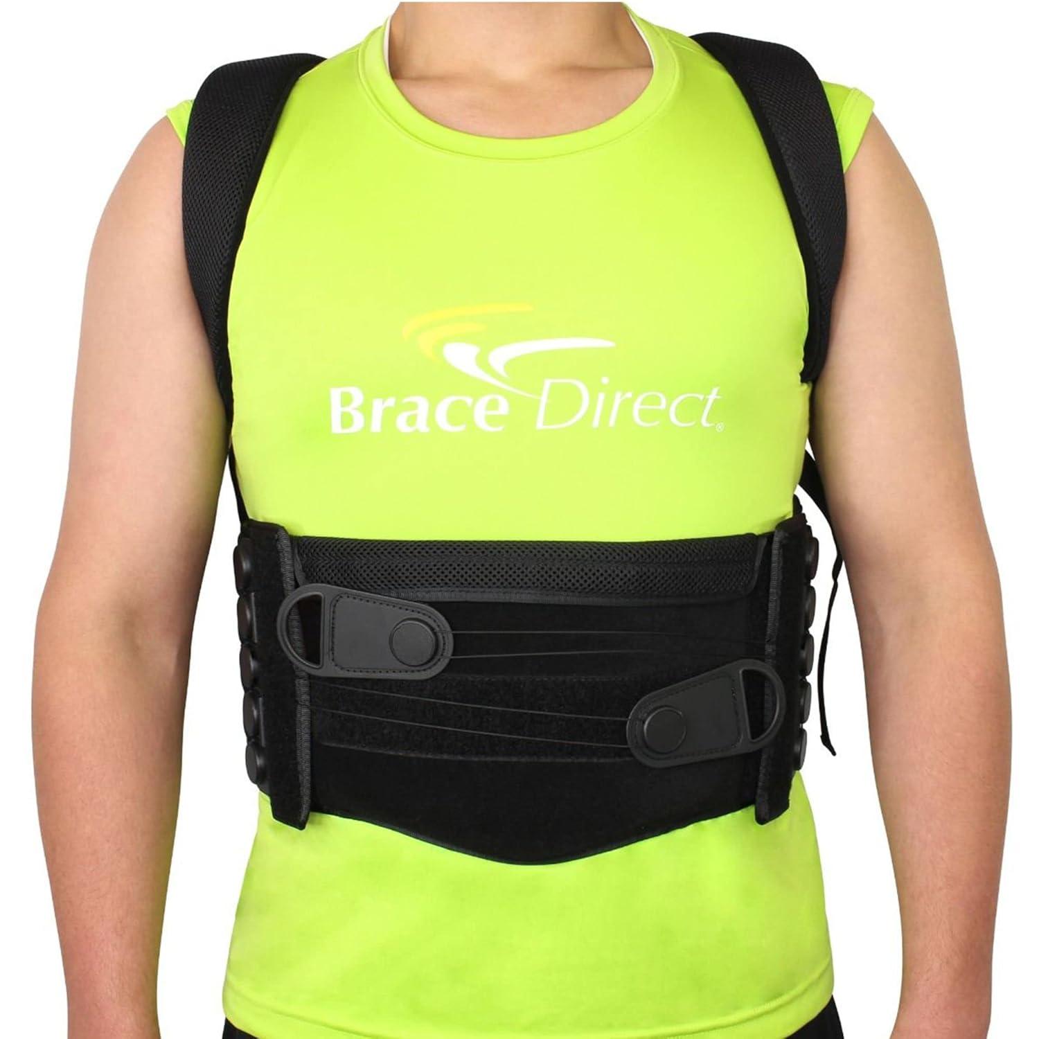 Postural Extension Back Straightener Brace | Rigid Posture Corrector ...