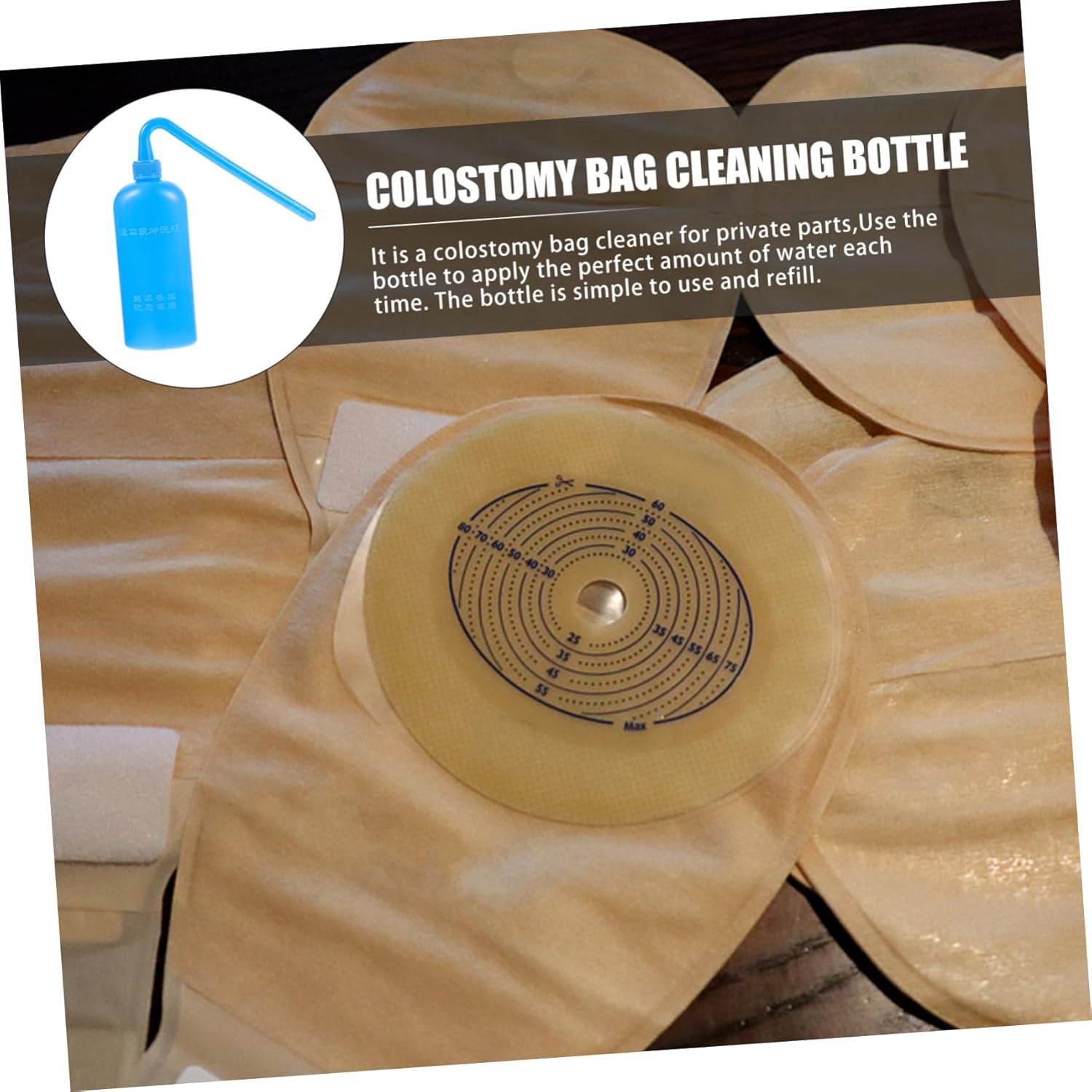 Mobestech 4-Piece Stoma Bag Cleaning System | Colostomy Bag Wash Tools ...