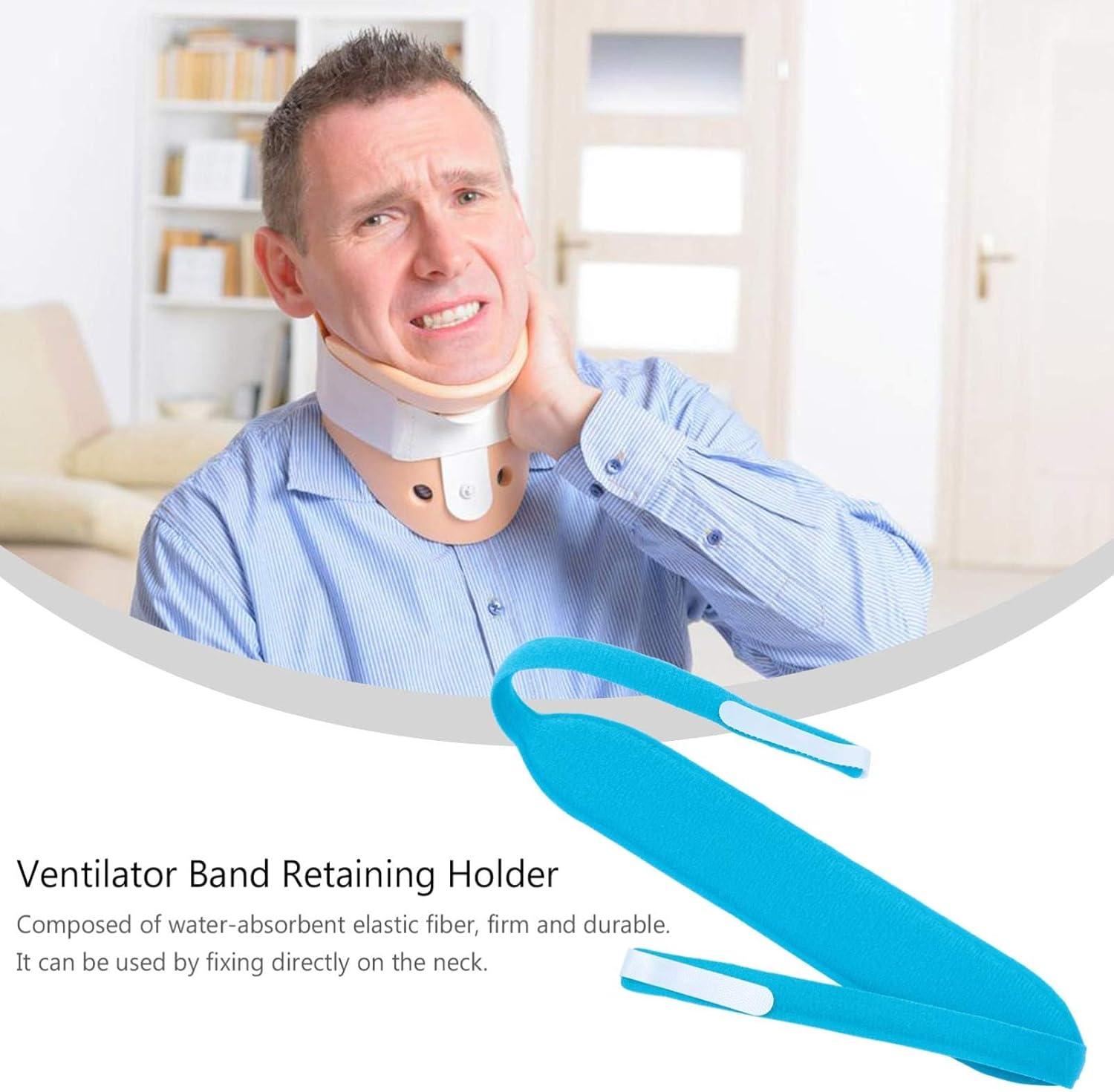 AQUASHIELDING Tracheostomy Tube Retention Belt & Foam Collar Set | 5 ...