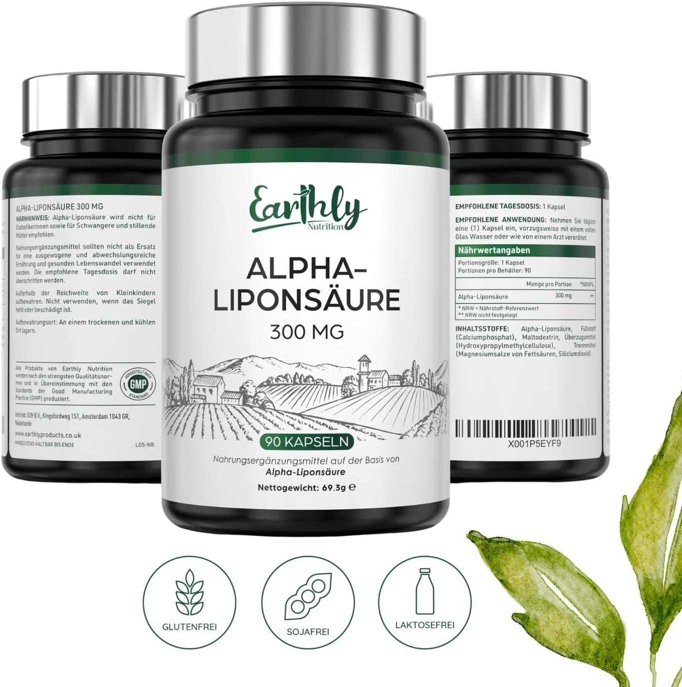 Buy Alpha Lipoic Acid ALA 300mg - 90 Vegan Capsules | Reduce ...
