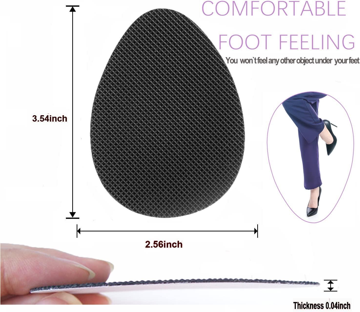 Non Slip Shoe Pads - Self-Adhesive Rubber Grips for Anti-Slip ...