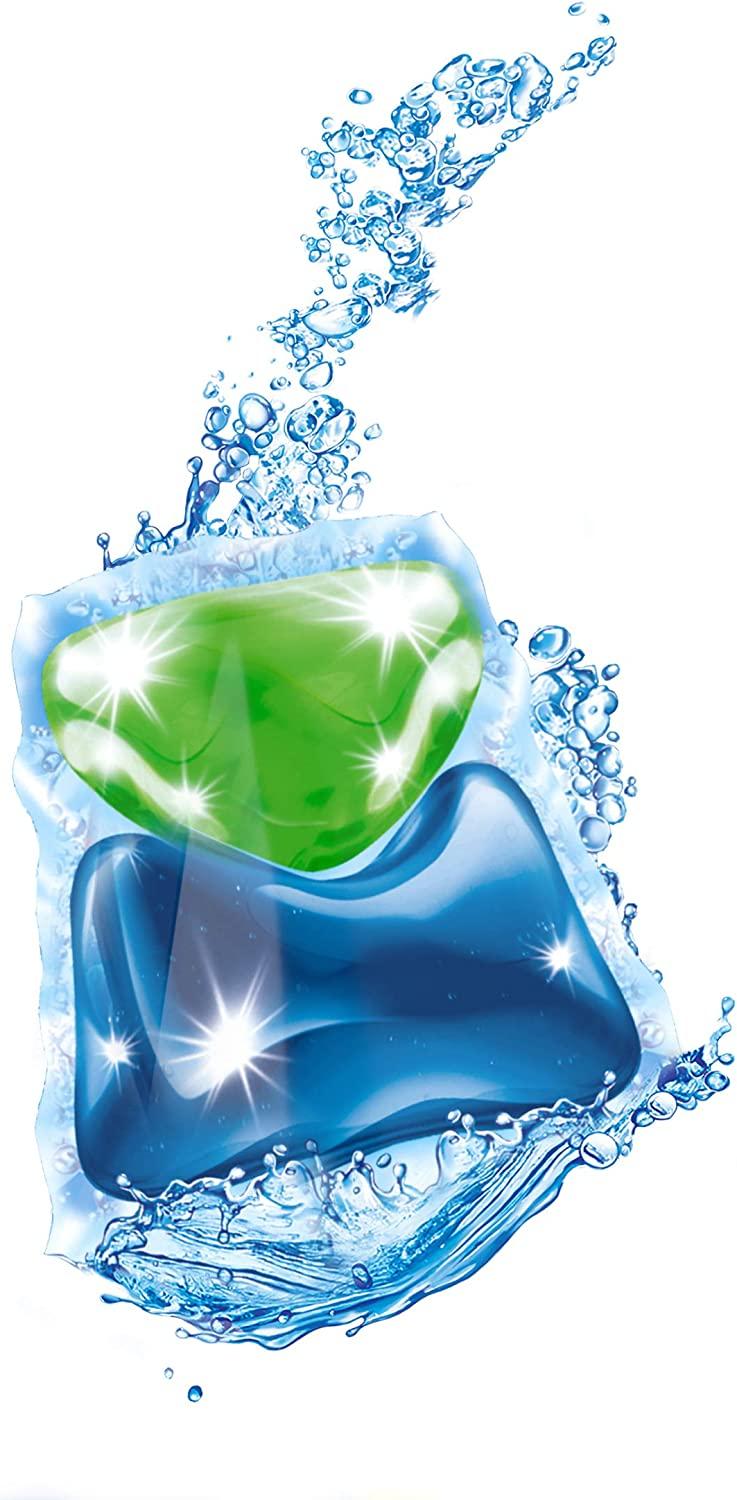 all Mighty Pacs Laundry Detergent 4-In-1 with Odor Lifter Tub - 60 ...