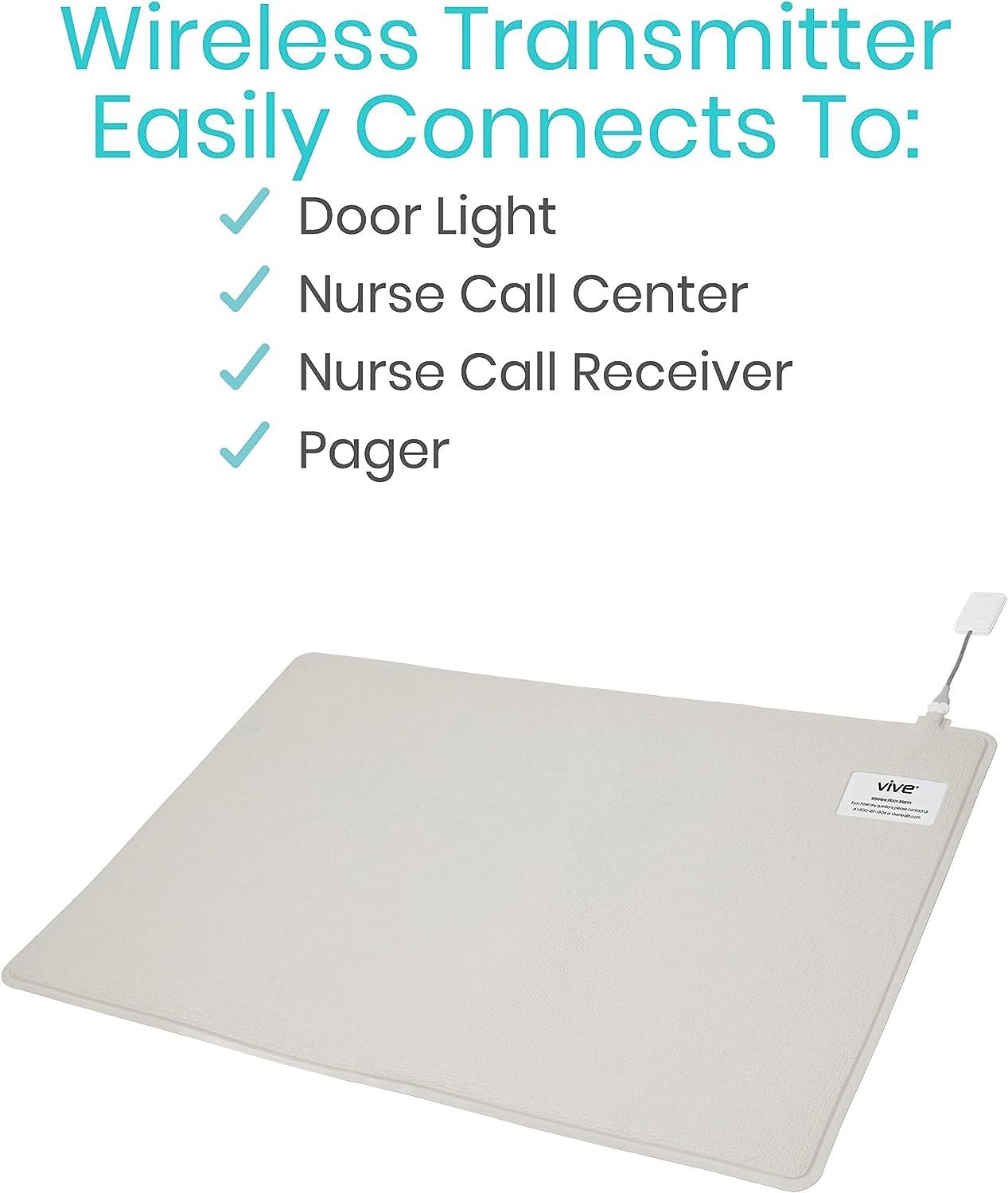 Vive Wireless Floor Alarm - Motion Sensor Kit for Elderly Dementia ...