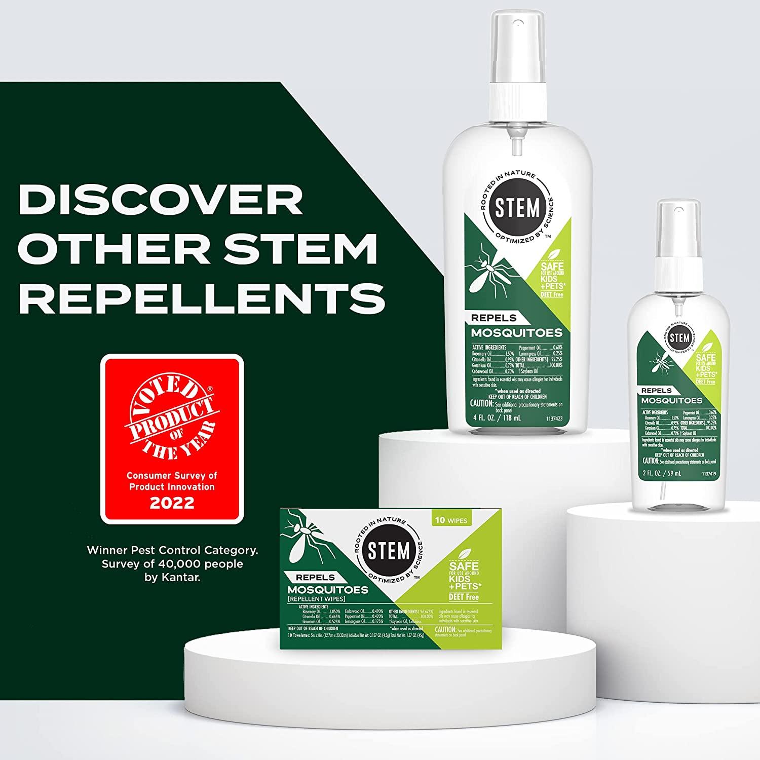 DEET-Free Mosquito Repellent Spray | Botanical Extracts | 4 fl. oz ...