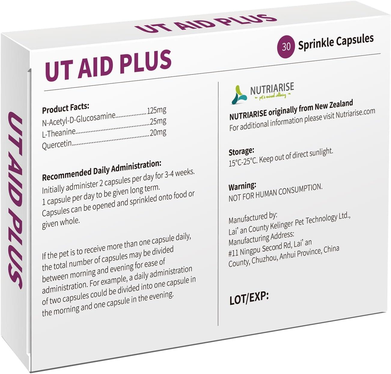 UT AID Plus for Cats & Dogs - Feline Idiopathic Cystitis & Urinary ...
