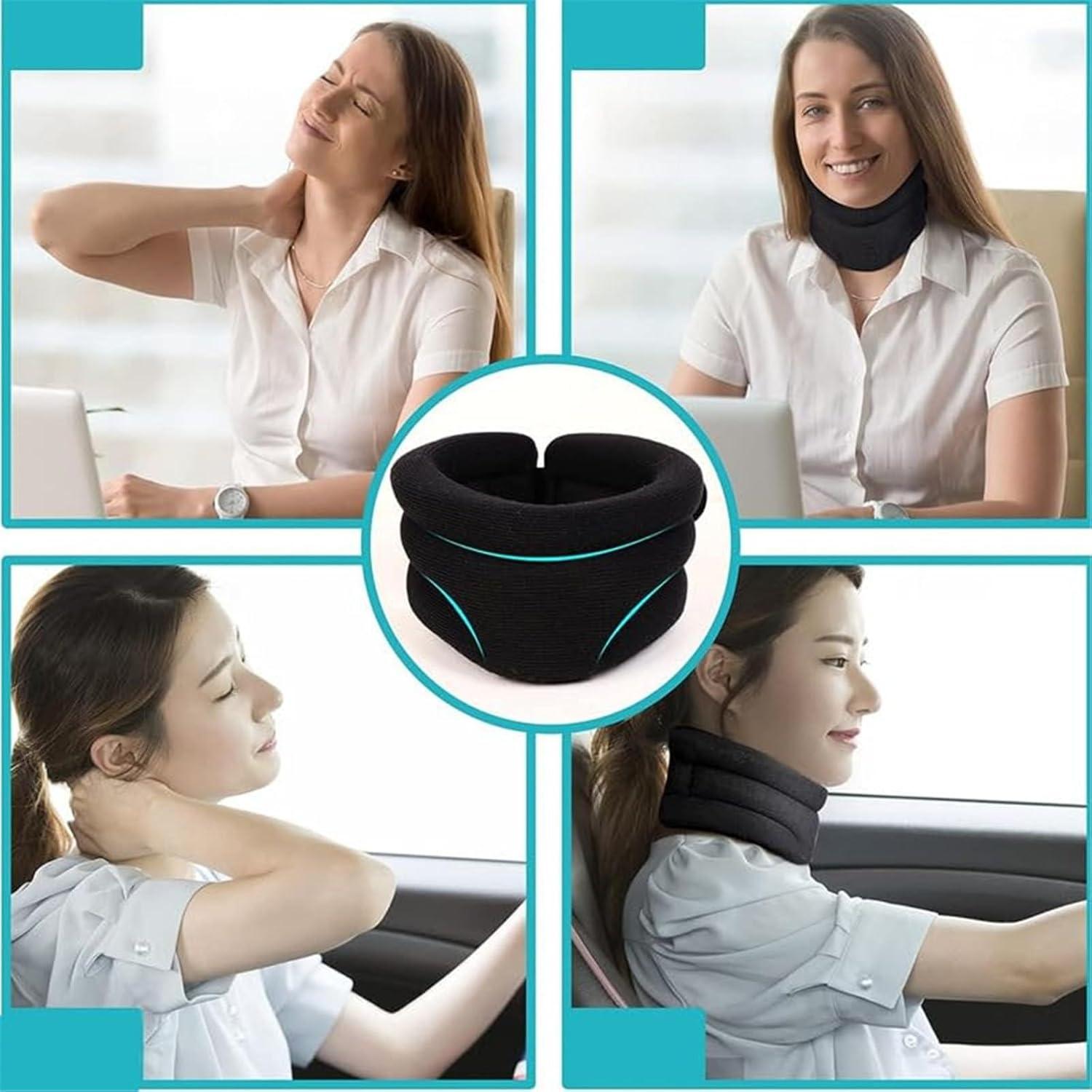 Small Ruff Man Neck Support Pillow for Pain Relief - Ideal for Car ...
