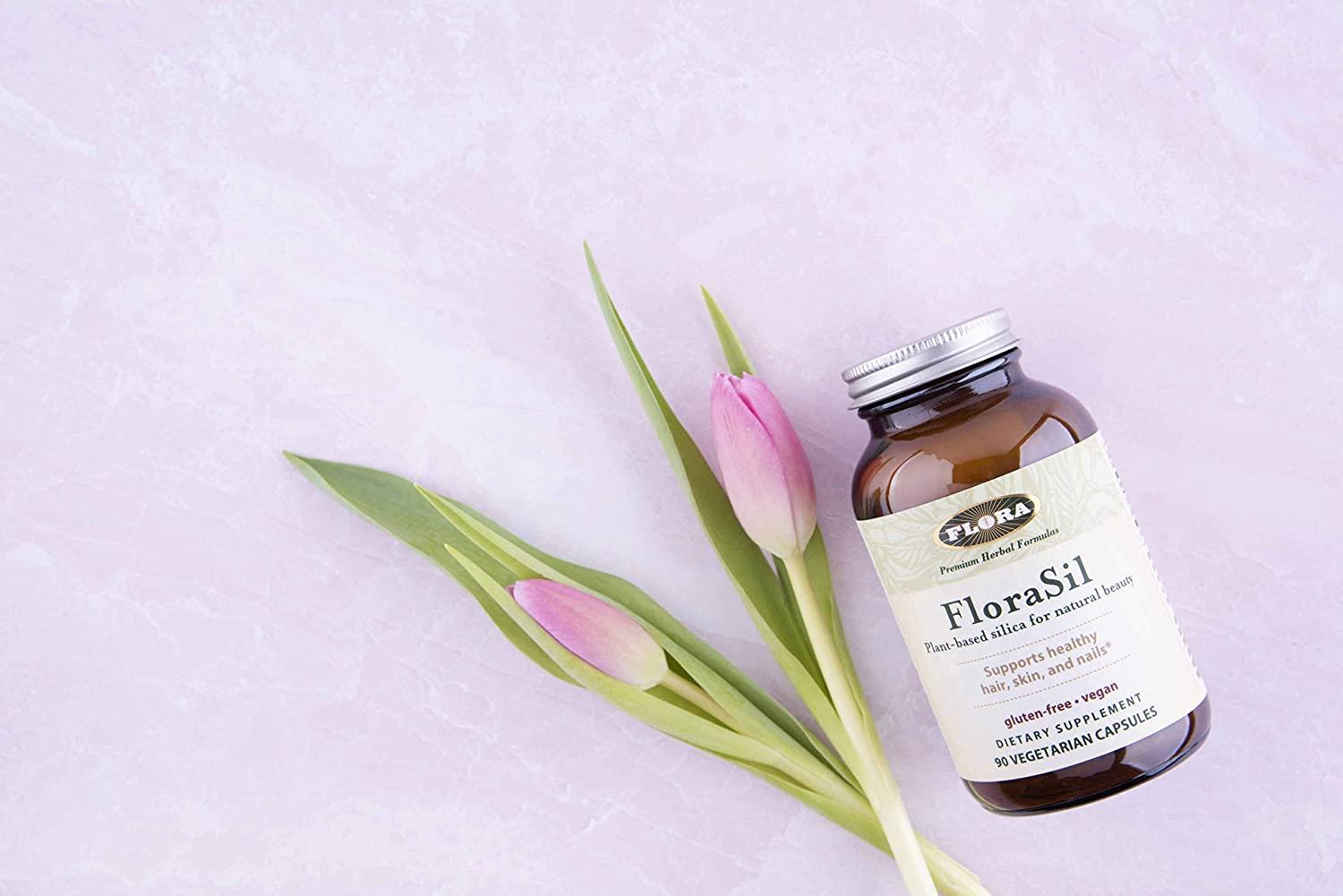 Flora FloraSil Plant-Based Silica for Natural Beauty | 90 Vegetarian ...