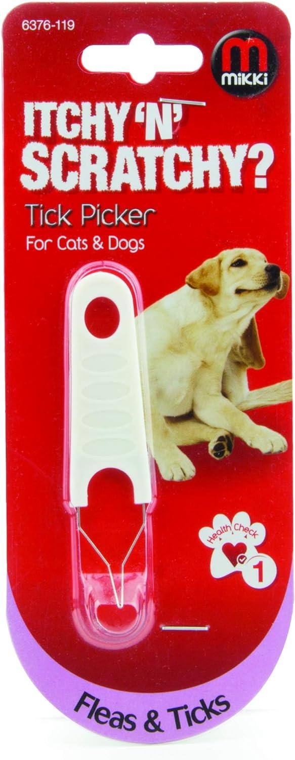 Mikki Dog Puppy Cat Tick Picker Remover - Tick Removal Tool - for Small ...