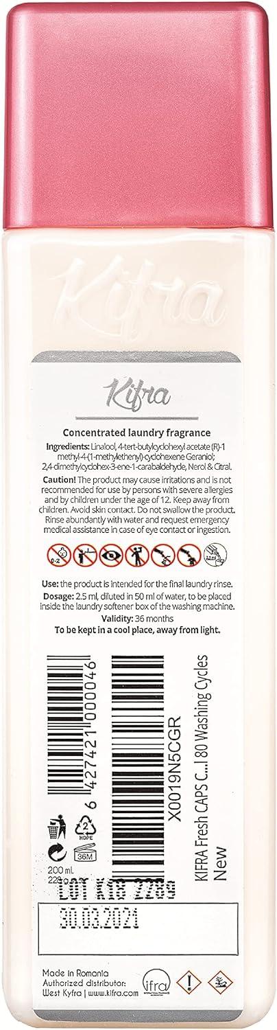 KIFRA FRESH CAPS 200ml Concentrated Laundry Fragrance - 80 Washes | Buy ...