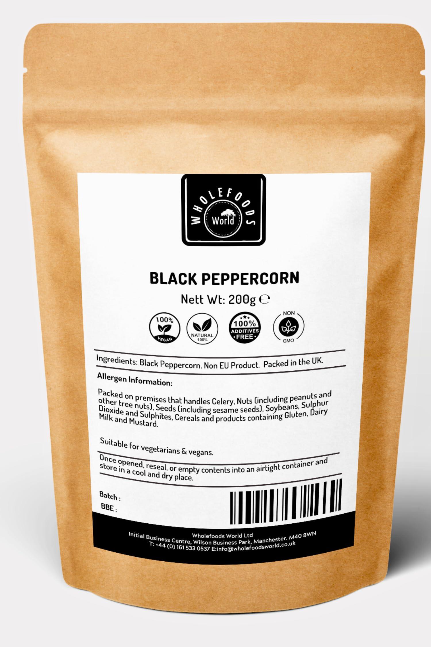 Black Peppercorn | Suitable for Vegetarians and Vegans (400 Grams) 400 ...