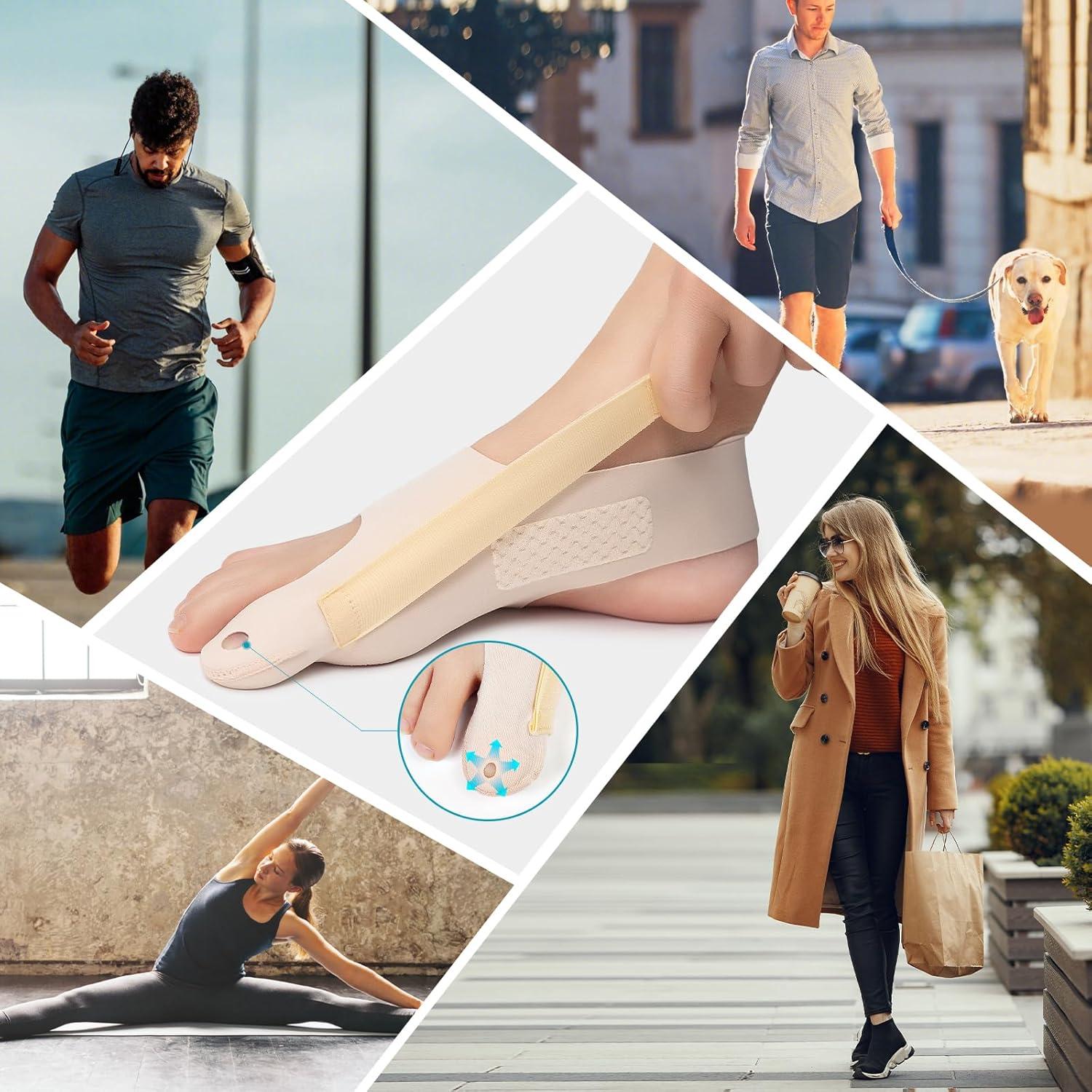 Tech Love Hallux Valgus Corrector - Toe Spreader & Sock Bale for Men ...