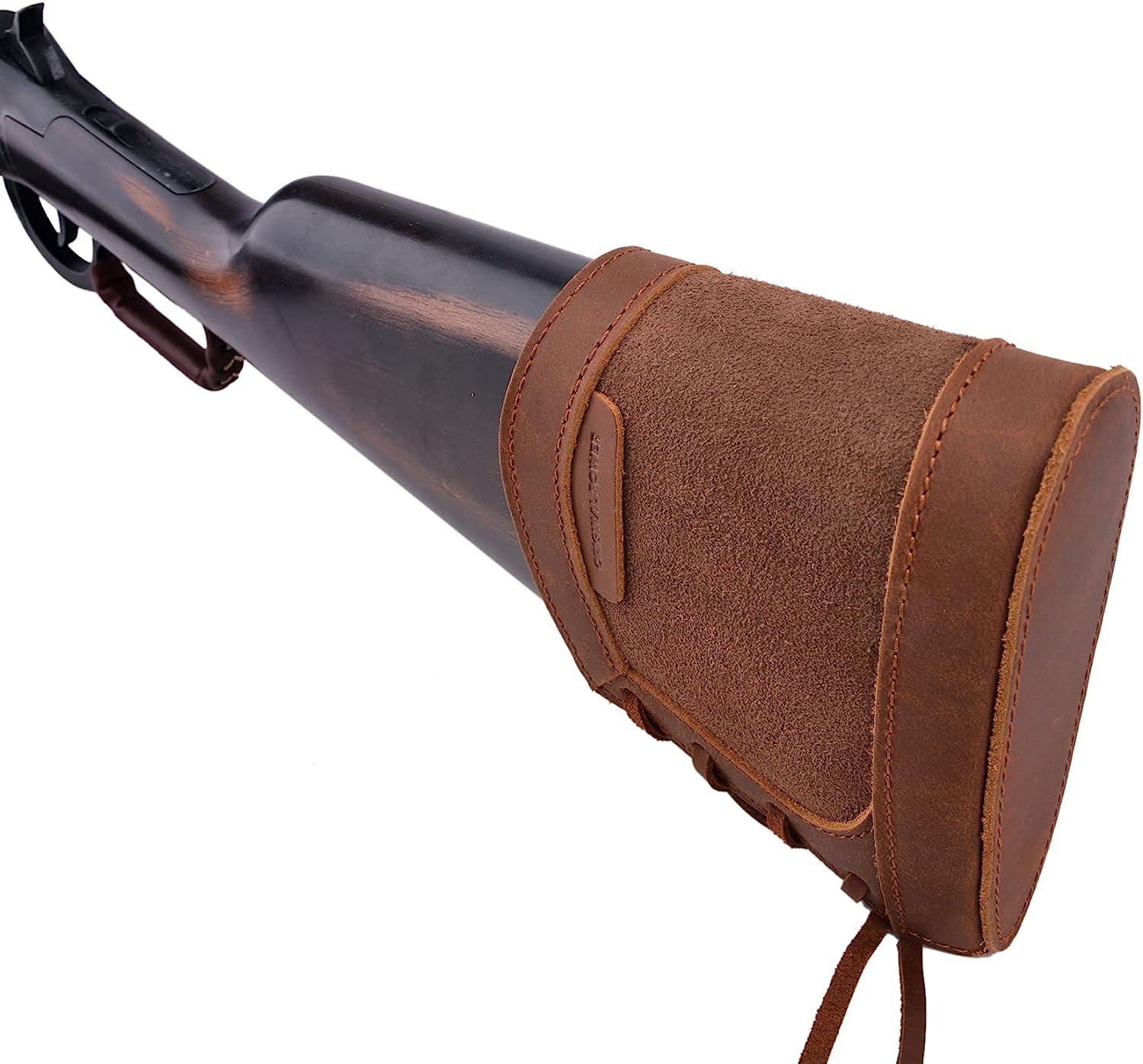 WAYNE'S DOG Leather Recoil Pads for Shotguns and Rifles - Universal ...
