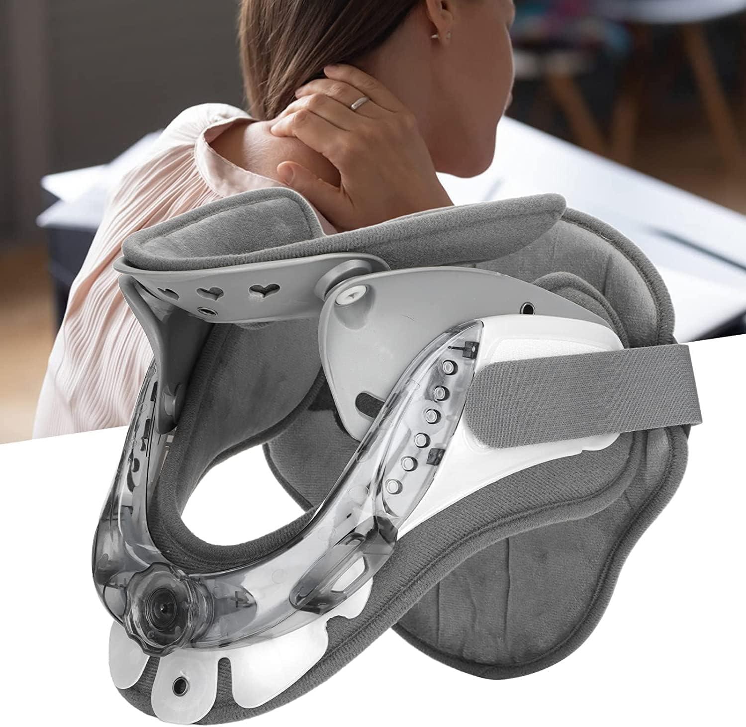 JLASDR NOCK Protection Neck Traction Device | Adjustable Inflatable ...
