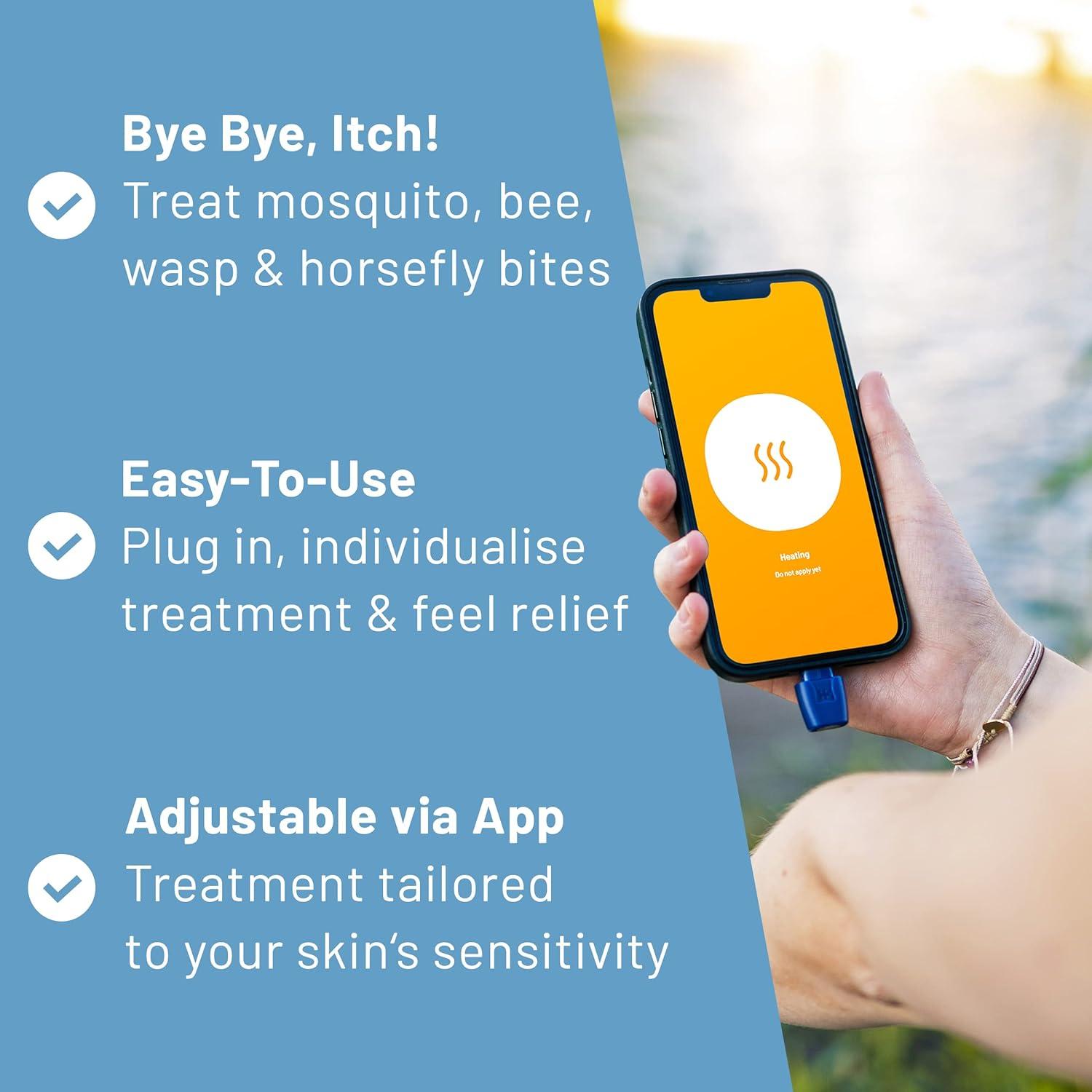 Smartphone-Powered Insect Bite Healer | Chemical-Free Relief with ...