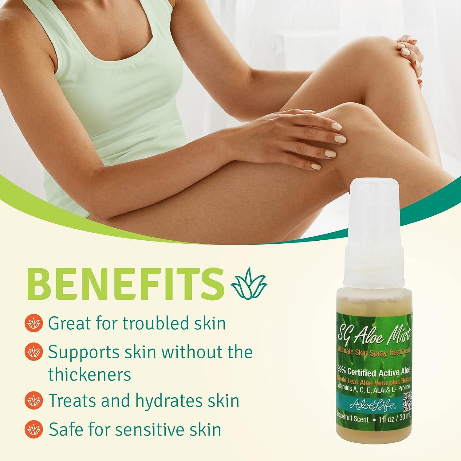 Aloe Life SG Aloe Mist Gel - Skin Conditioner with Aloe Vera Juice ...