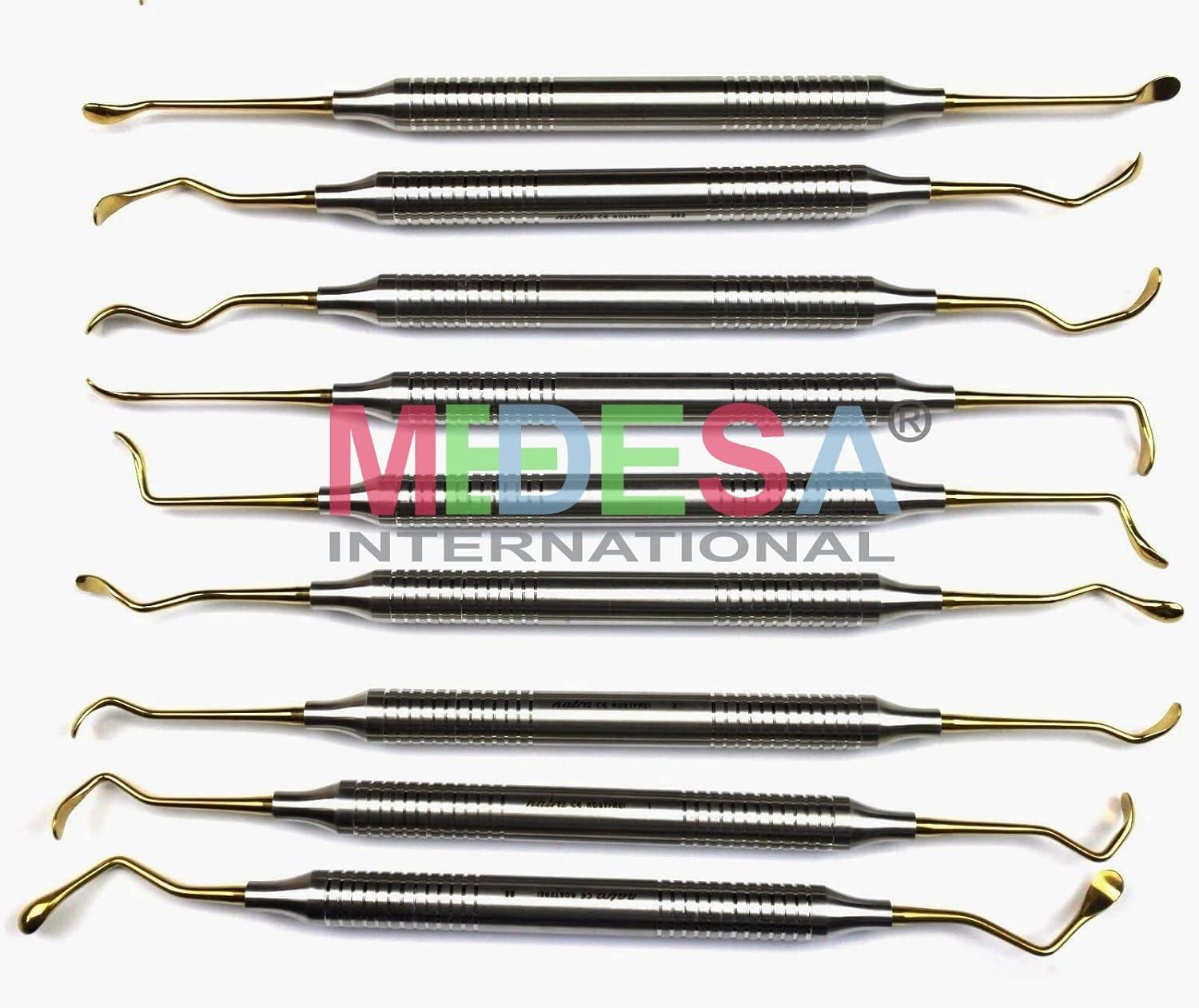 Sinus Lift Stainless Steel Gold Plated for Dental Implant use Sinus Lift Scalers Sinus Lift ...