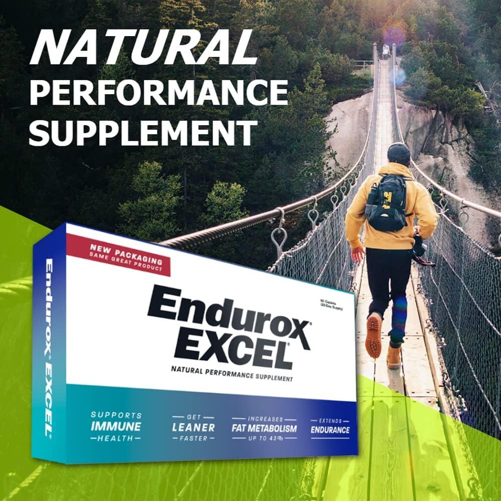 PacificHealth Endurox Excel Natural Performance Supplement - 60 Caps ...