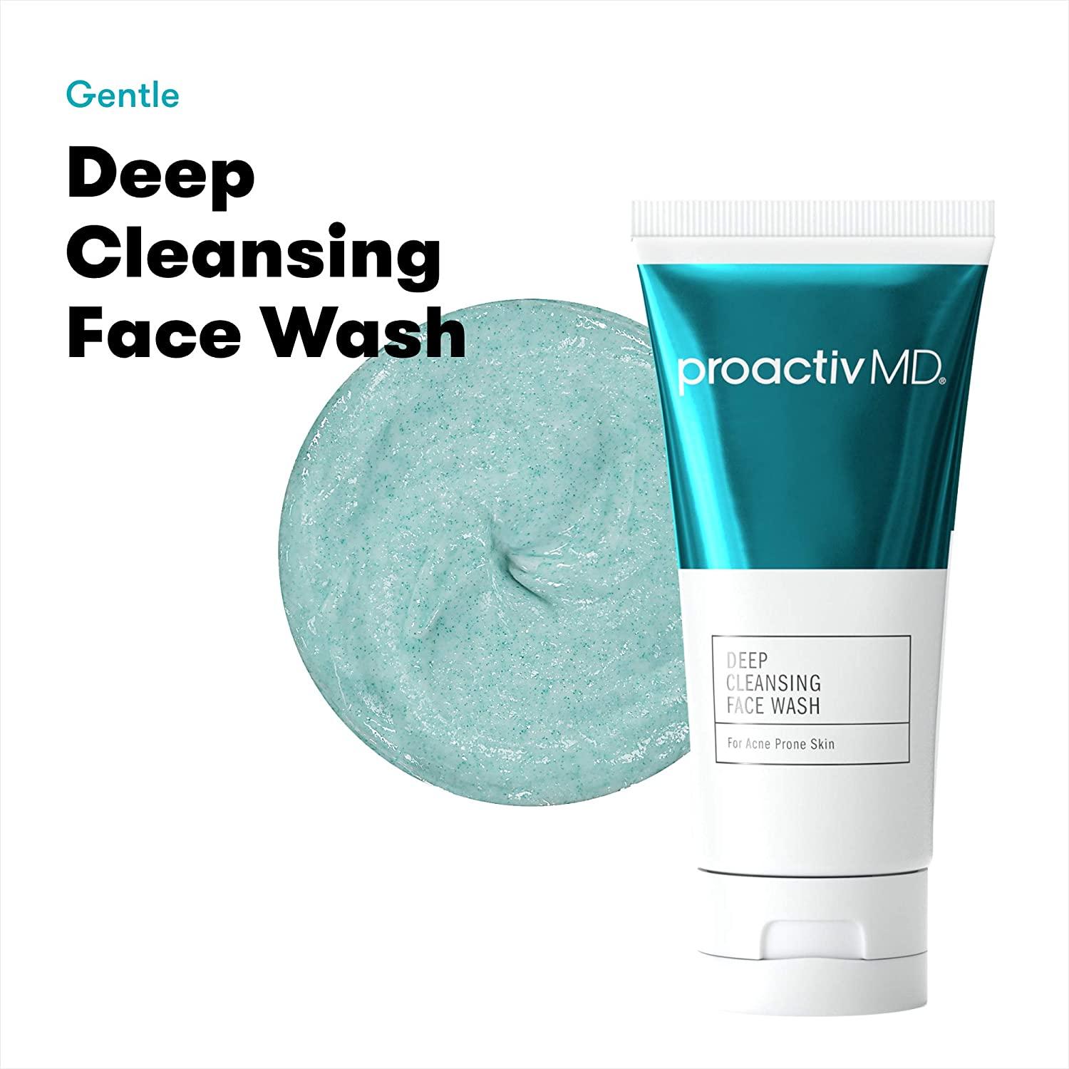 ProactivMD Exfoliating Face Wash - Gentle and Hydrating Facial Cleanser ...