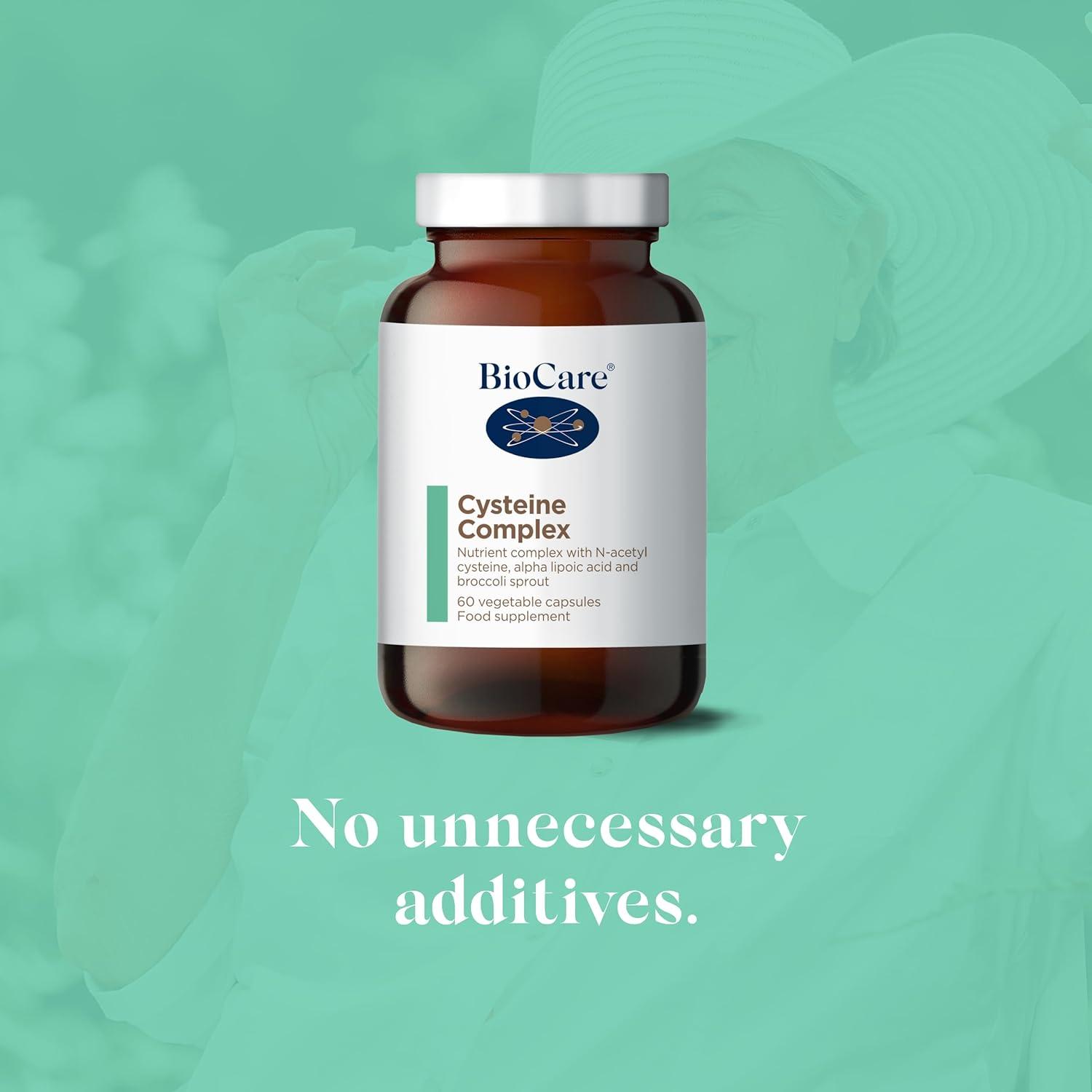 BioCare Cysteine Complex | N-Acetyl Cysteine & Alpha Lipoic Acid Nutrient Blend - 60 Capsules