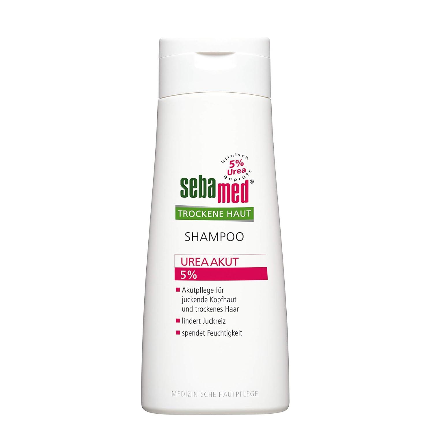 Sebamed Urea Shampoo 5% | Relieves Itchy Dry Scalp & Restores Moisture ...