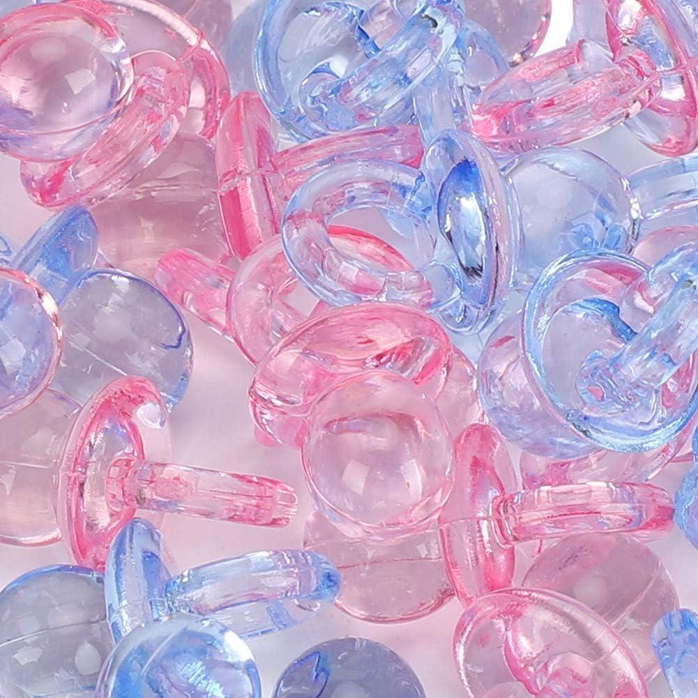 100 Pcs Baby Schnuller Acrylic Pacifiers - Birthday Party & Baby Shower ...