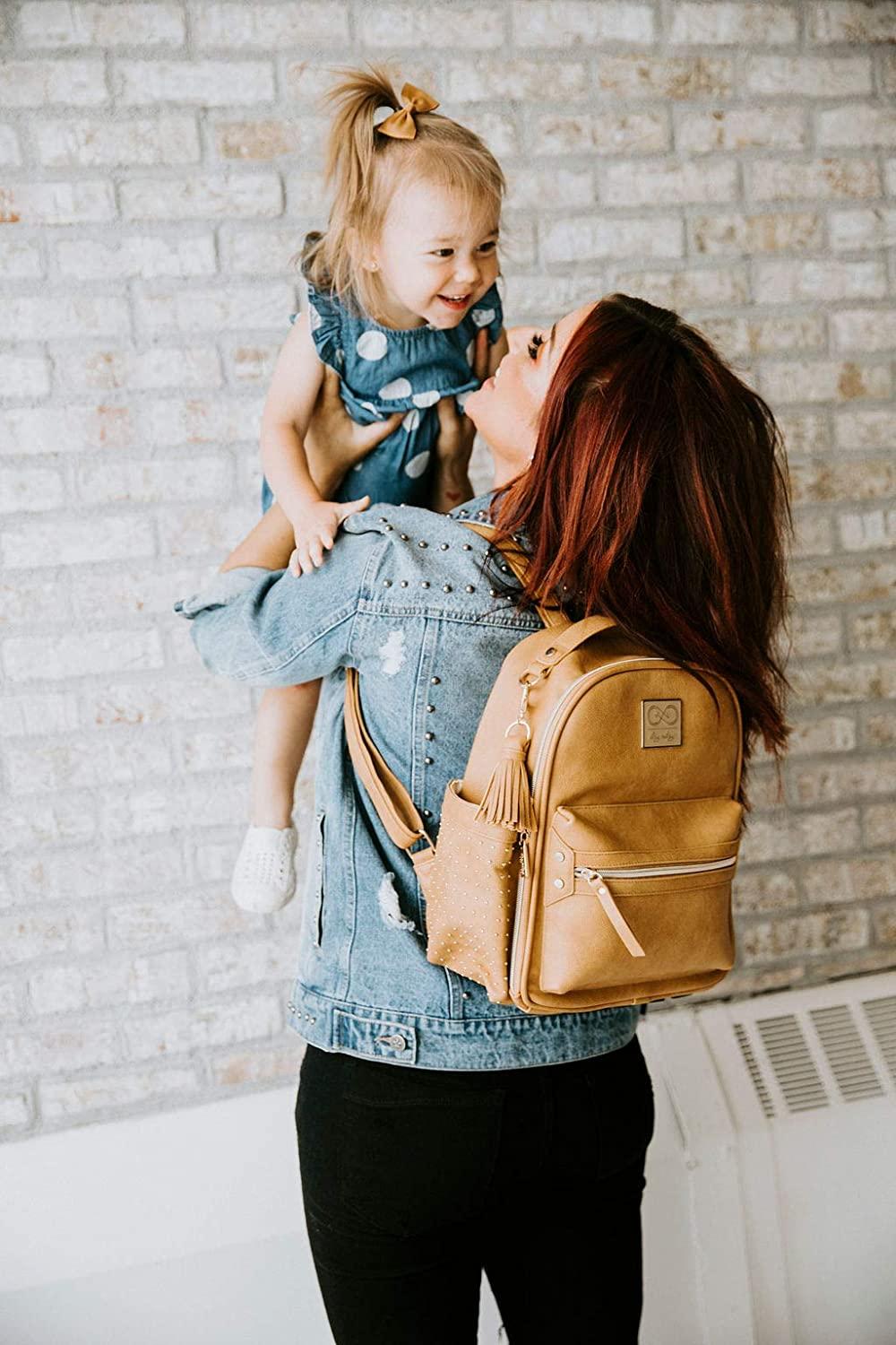 Chelsea + Cole Studded Mini Diaper Bag Backpack with Changing Pad | 8 ...