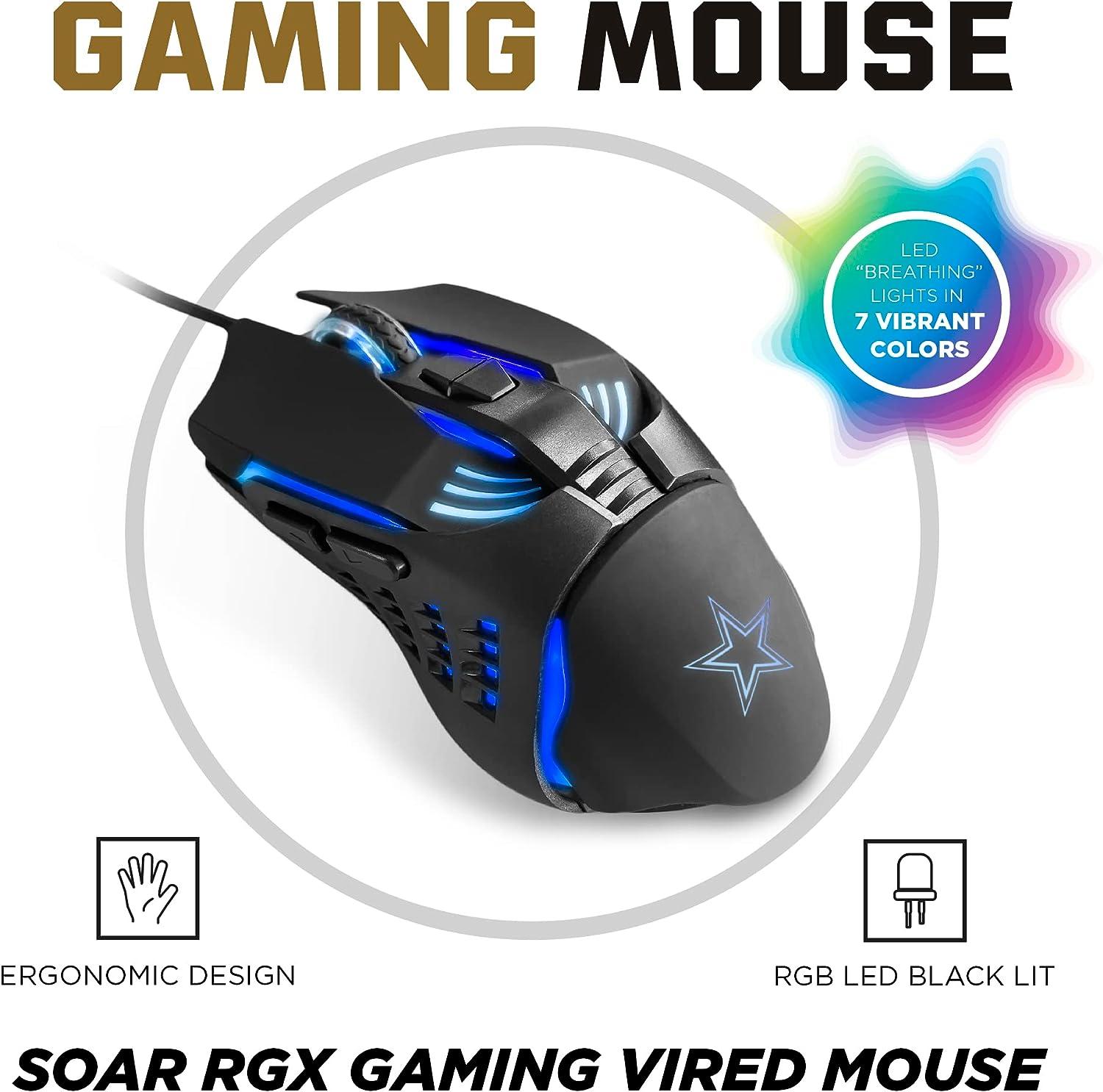 SOAR NFL Gaming Mouse V3 - New York Giants Edition | Buy Now with ...