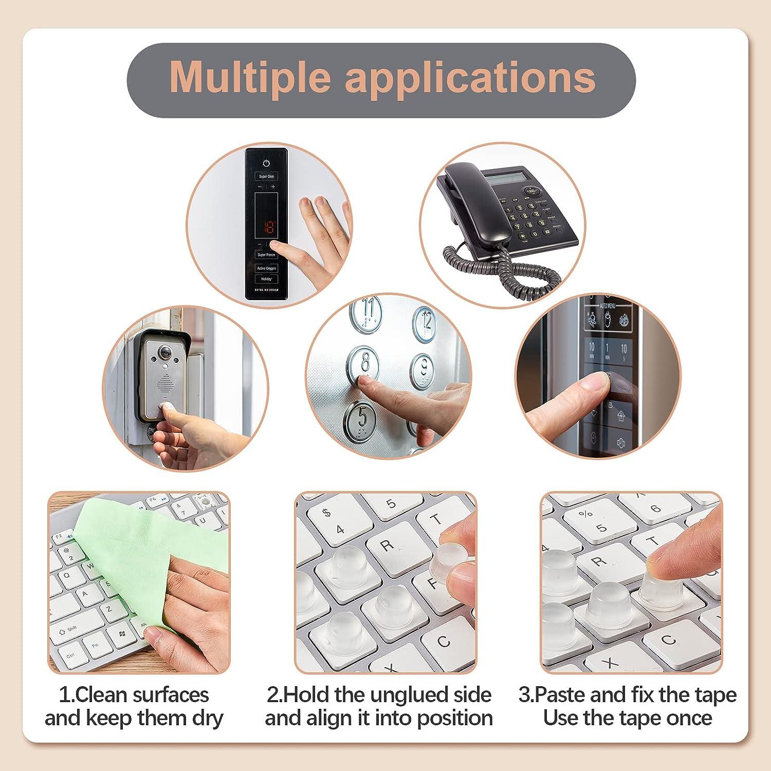 318-Piece Mixed Bump Dots for Visually Impaired - Braille Stickers for ...