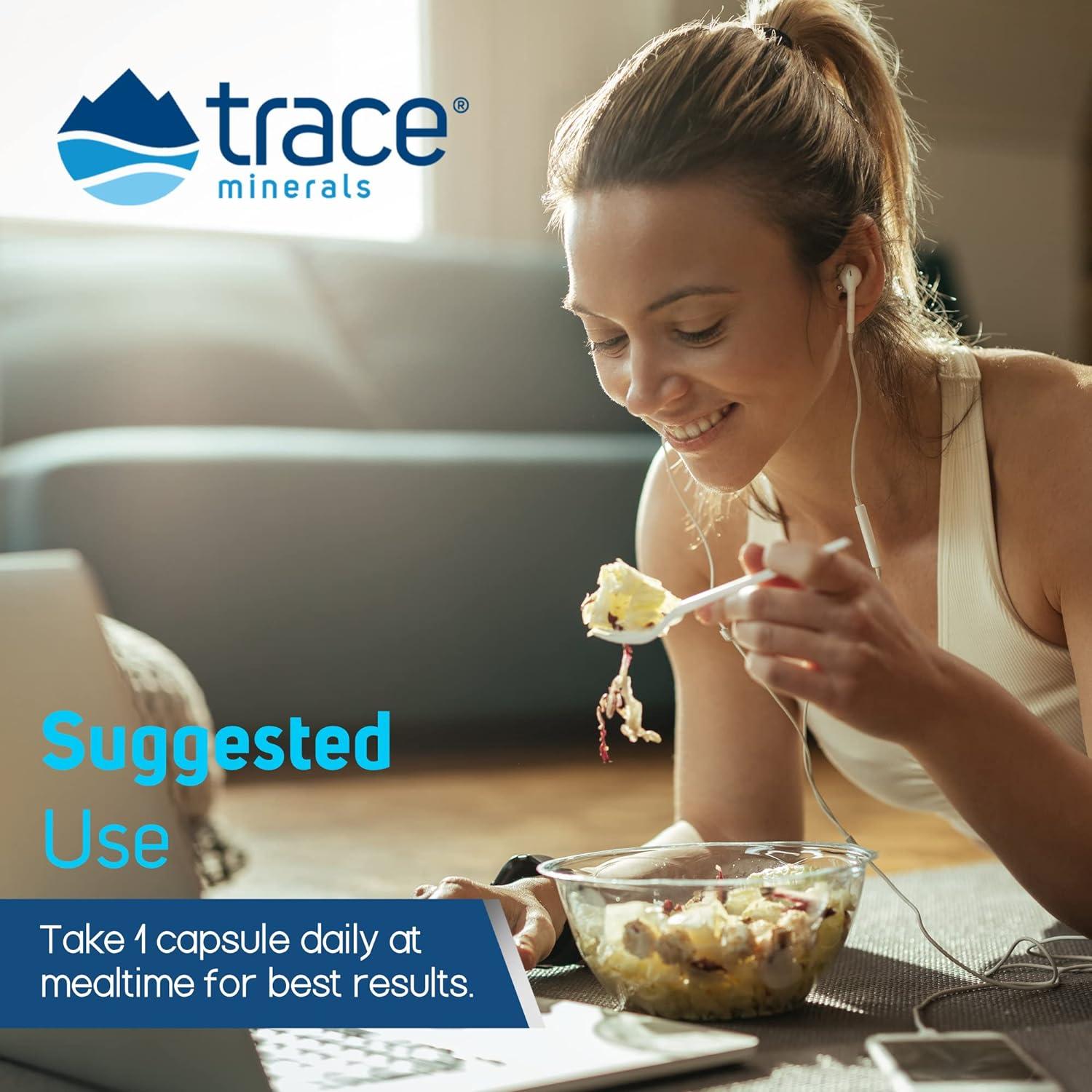 Trace Minerals Magnesium Glycinate 120mg | Supports Sleep, Mood ...