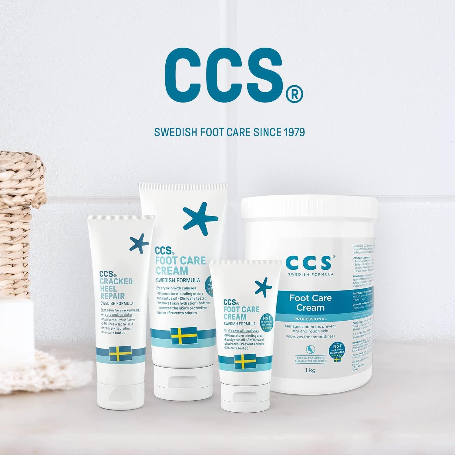CCS Cracked Heel Repair Balm 125ml - Visible Results in 3 Days | 25% ...