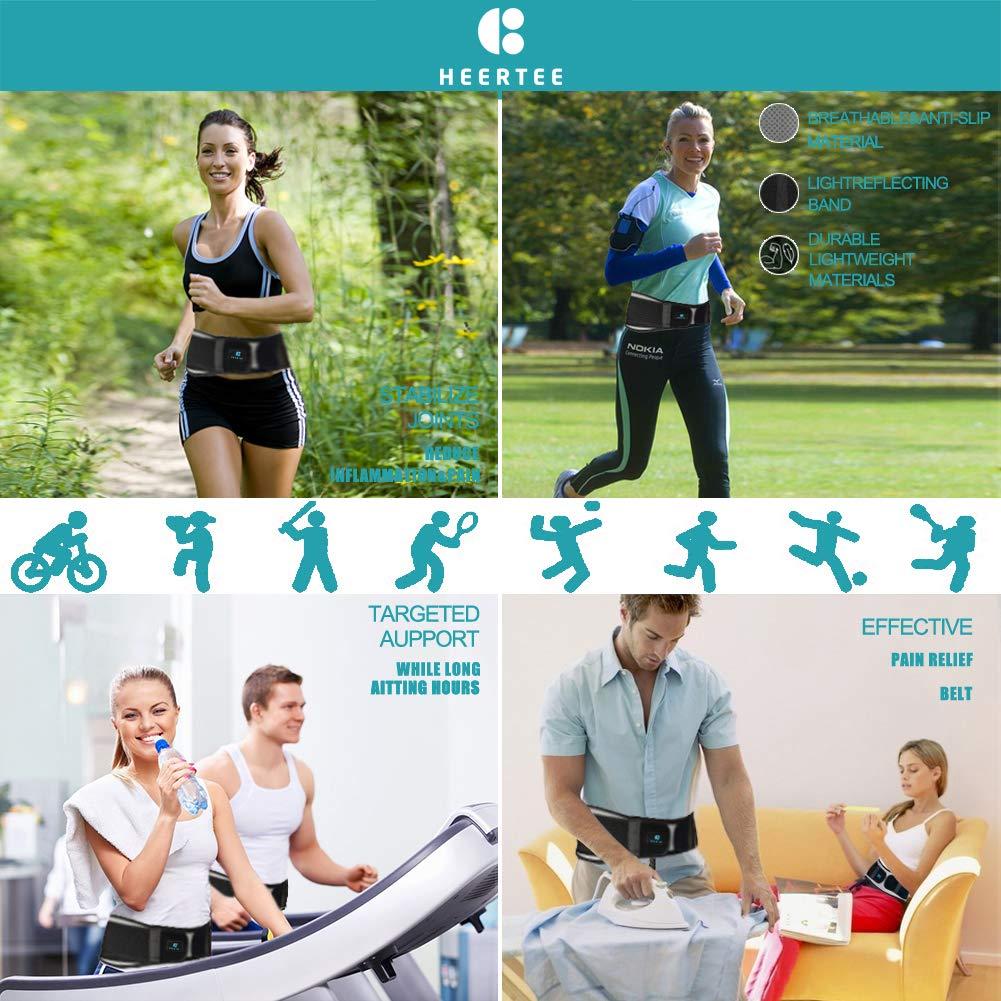 HEERTEE Joint Support Band for Sciatica, Pelvic & Lumbar Pain Relief ...