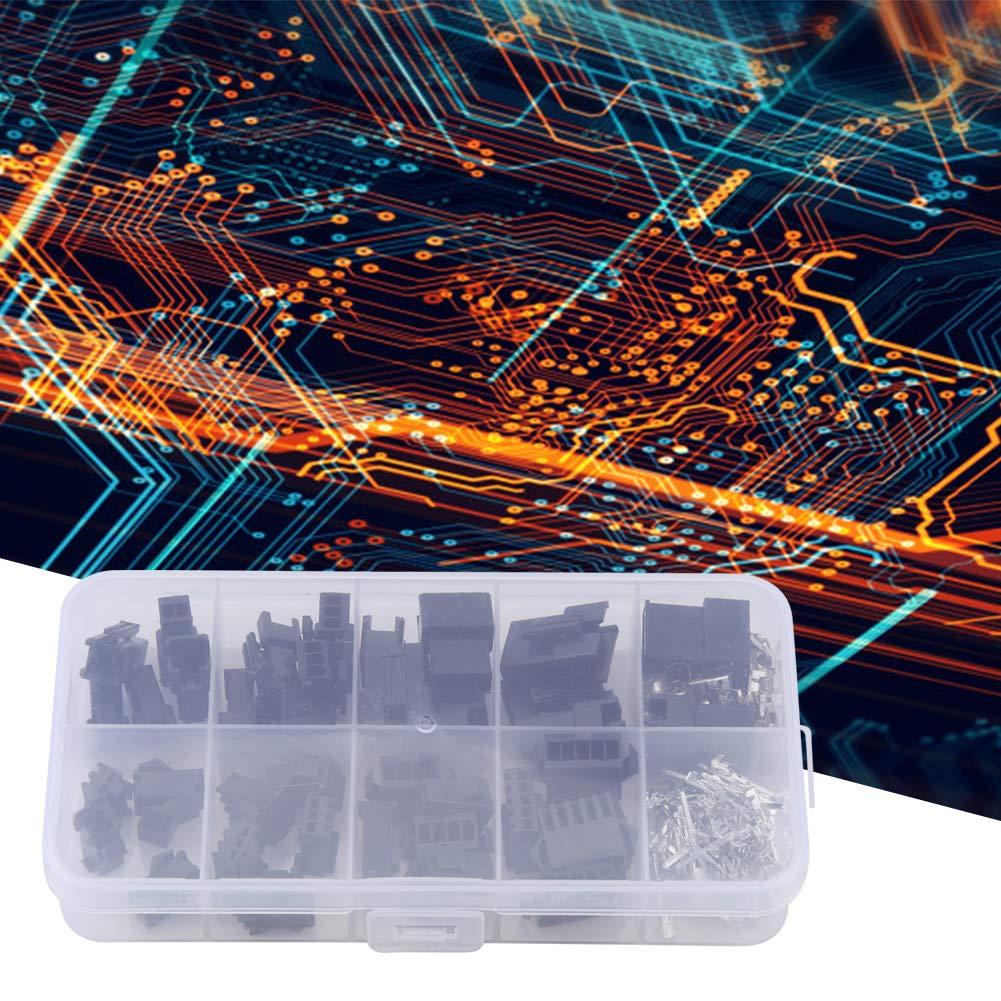 SM Plug Connector 200PCS 2/3/4/5Pin Male Female Wire Jumper Pin Header ...