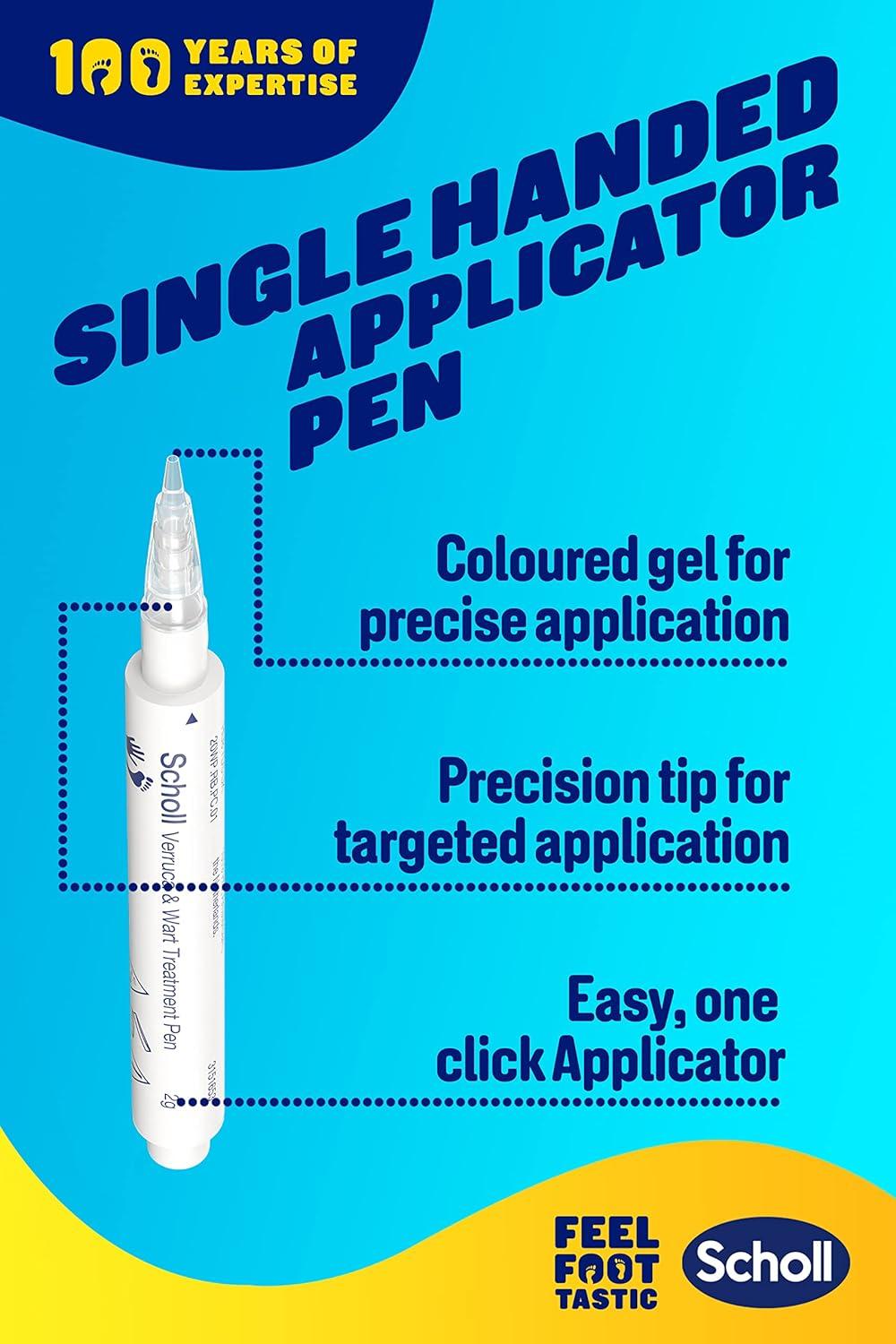 Scholl Verruca and Wart Complete Treatment Gel Pen - Single Pen | Buy ...