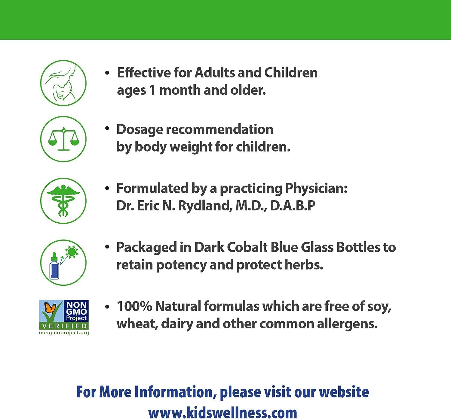 KidsWellness Dr. Rydland's Herbal Detox & Skin Supplement | Eczema ...