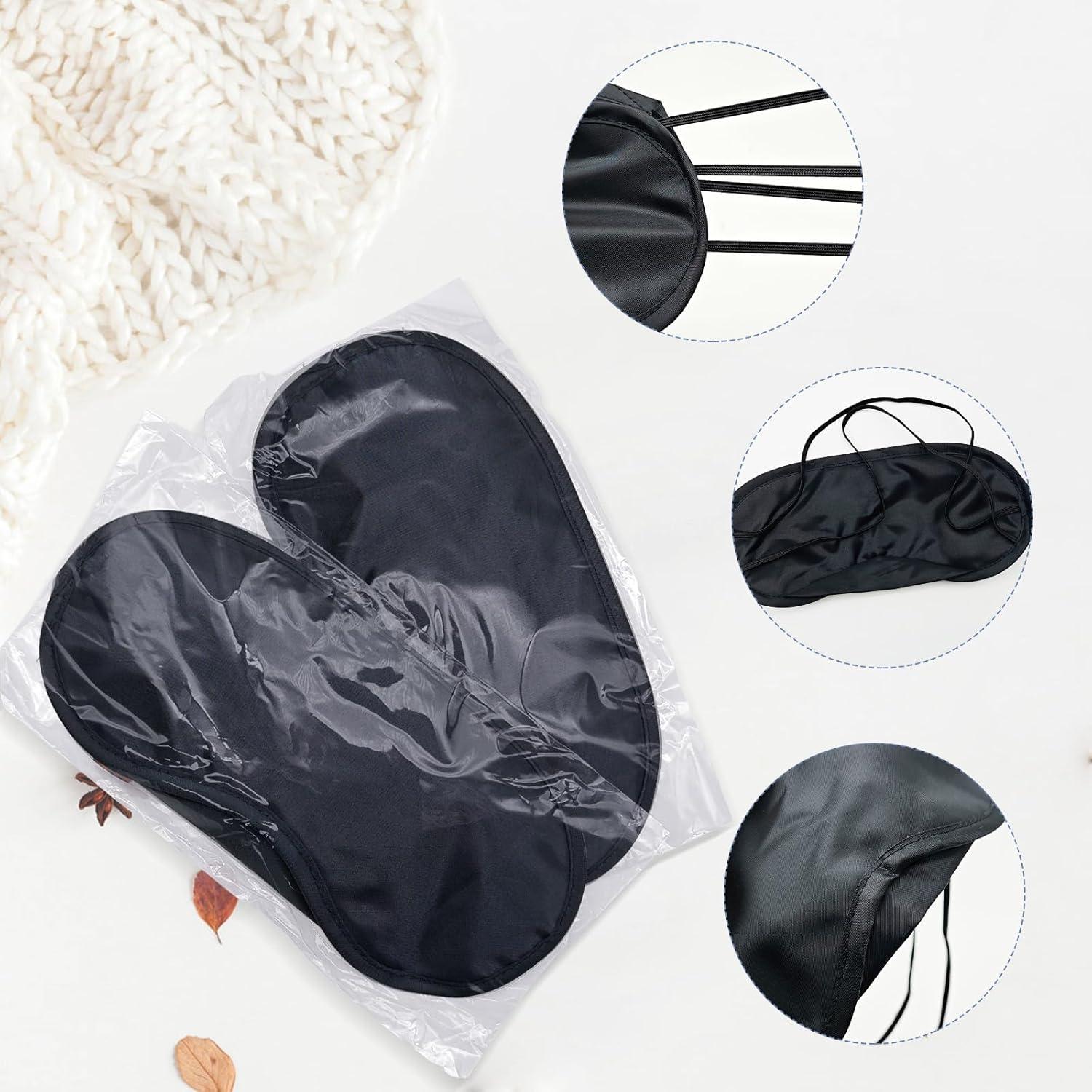 Buy 50 Pack Kheoxusa Individually Wrapped Eye Masks - Bulk Sleep Masks ...
