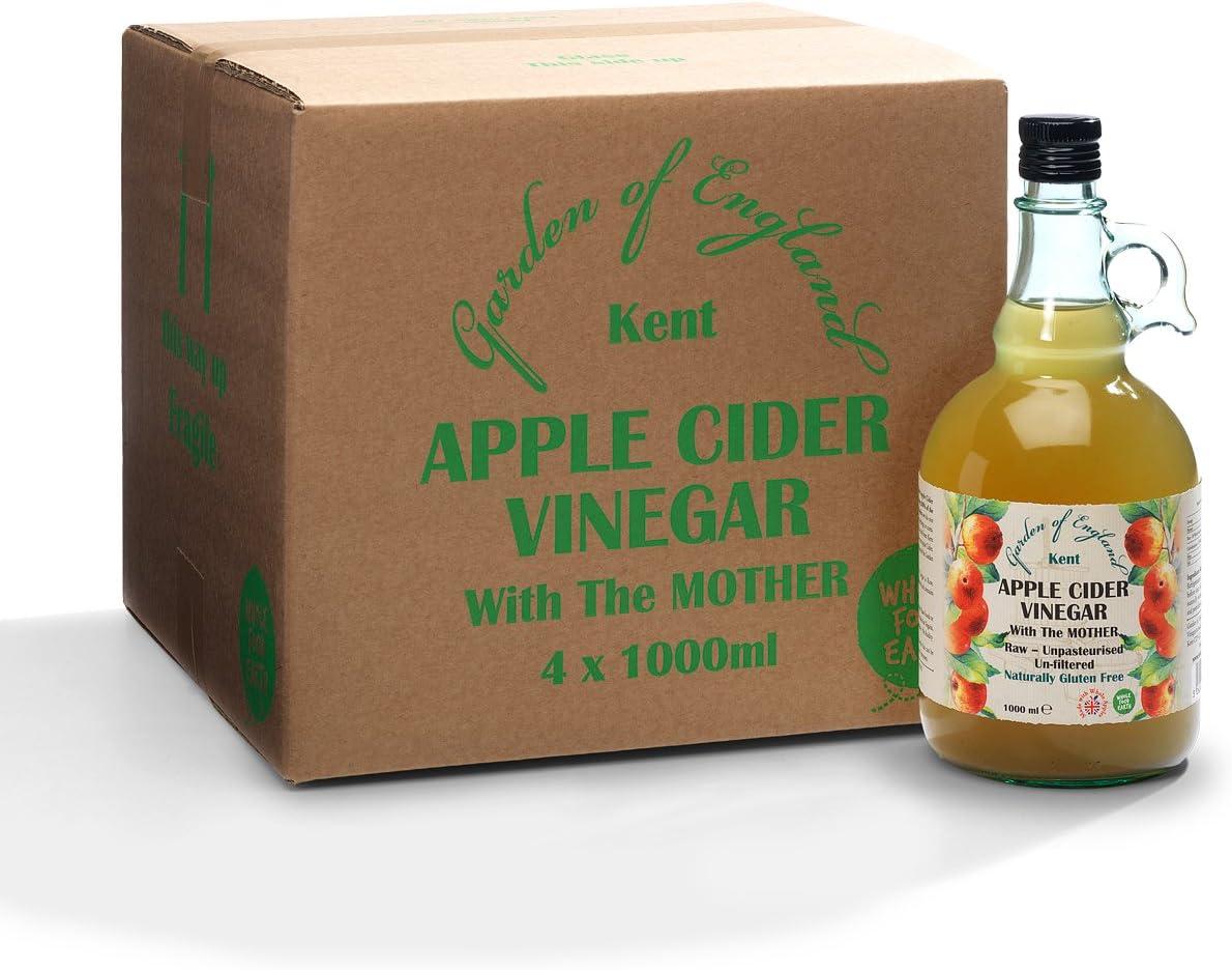 Kent Apple Cider Vinegar 1L with Mother - Raw, Unpasteurized ...
