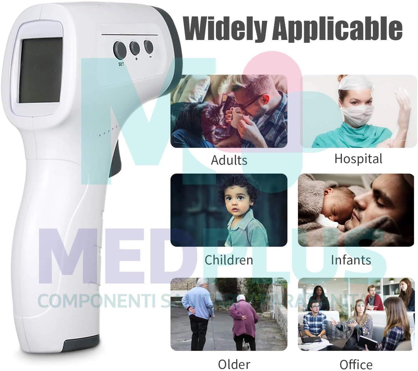 Medplus GP300 Thermoscanner - Contactless Infrared Thermometer for ...