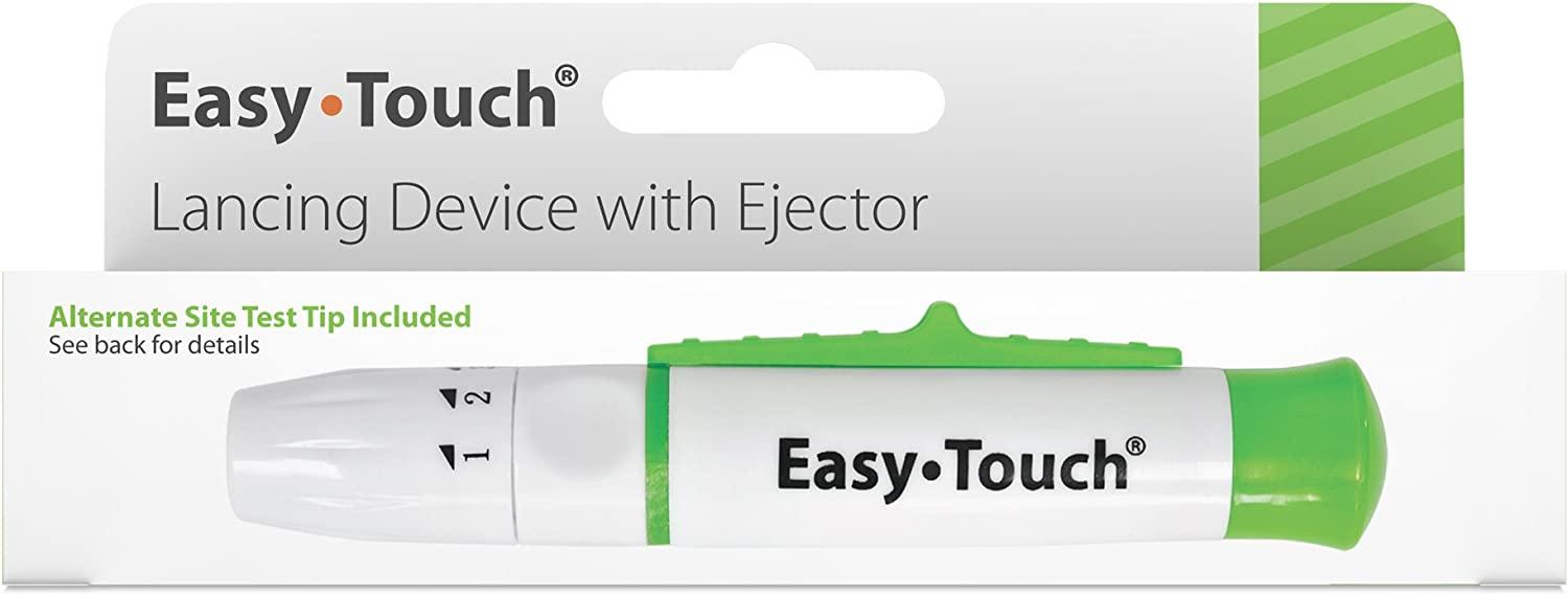 EasyTouch Lancing Device with Ejector - 1 per Box | Efficient Blood ...