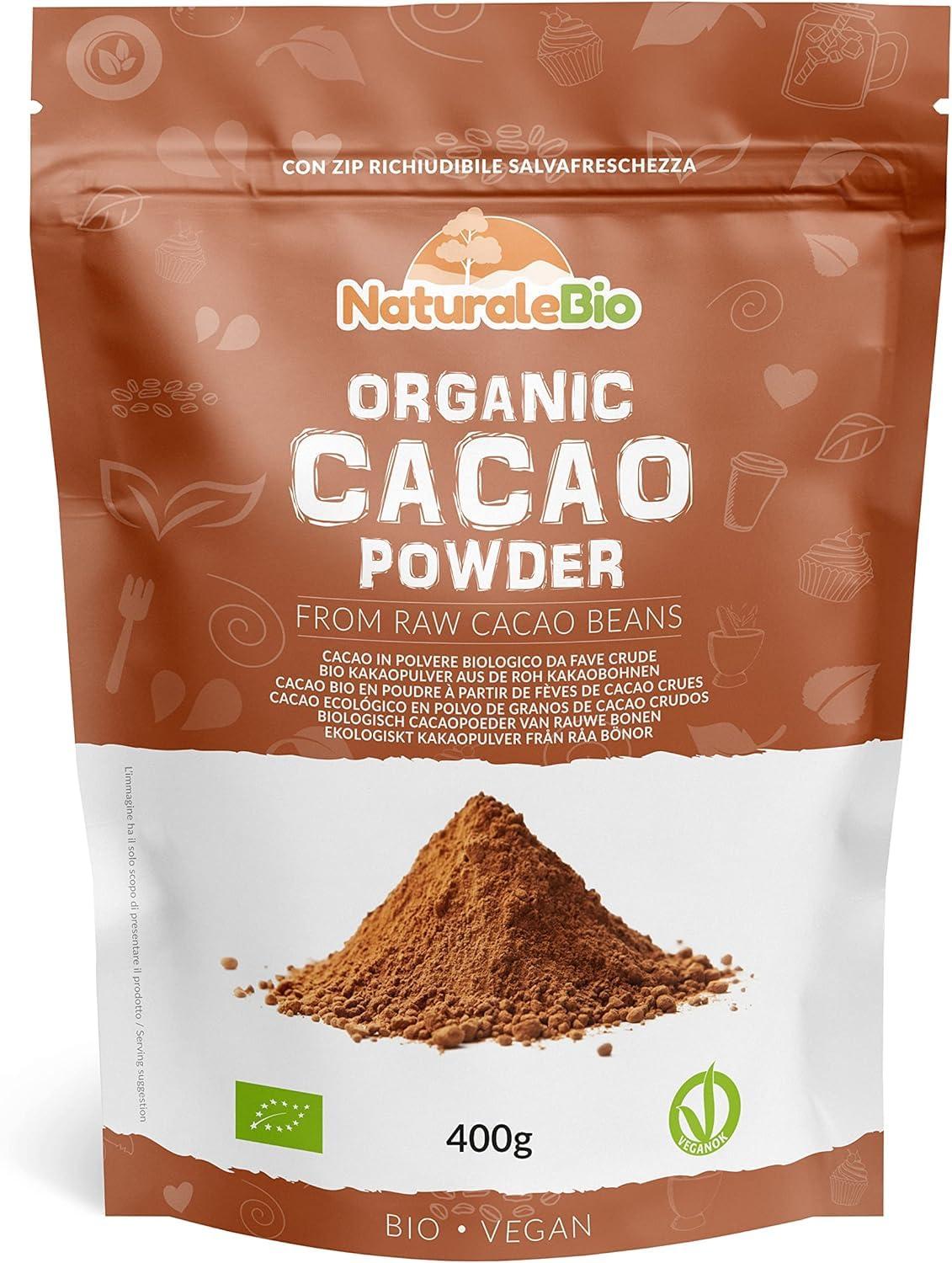Organic Peruvian Cacao Powder 400g - Raw, Natural & Pure | Source of ...