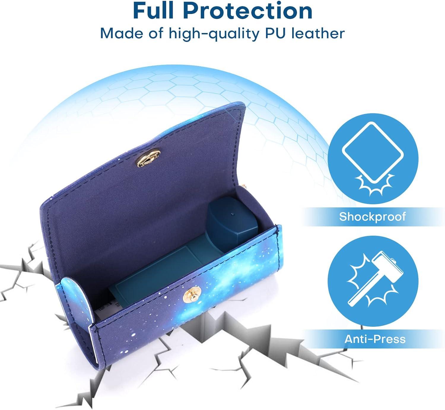 MGZNMTY Asthma Inhaler Holder Case - Travel Friendly Storage Bag for ...