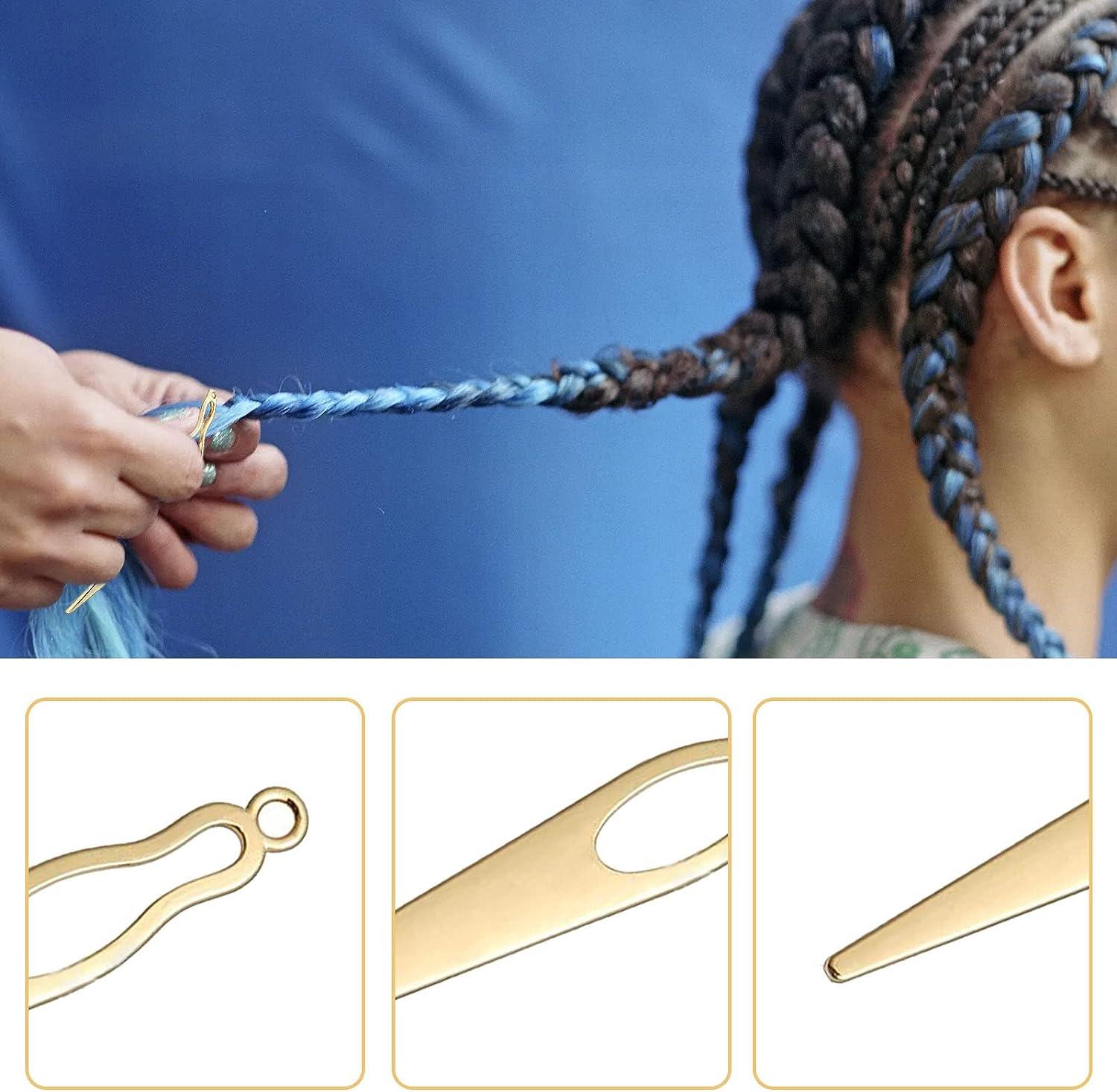 8 Pcs Interlocking Tool Set for Locs with Velvet Bag - Dreadlock ...