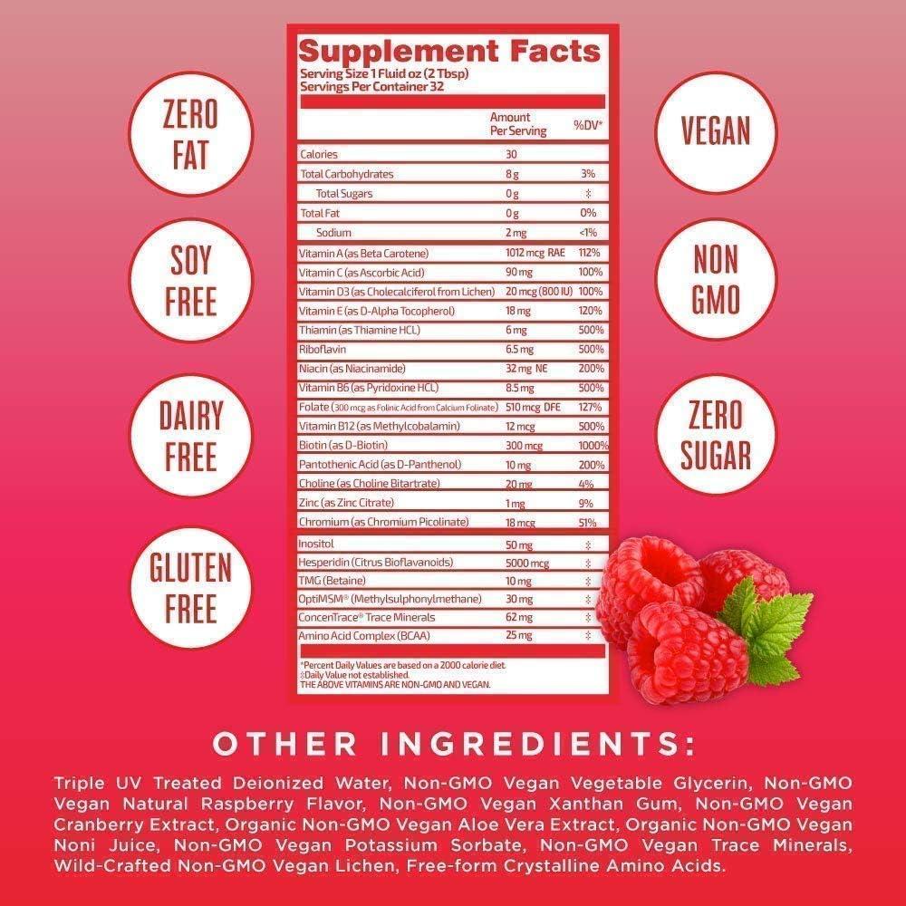 MaryRuth's Liquid Multivitamin Raspberry & Liquid Multimineral ...