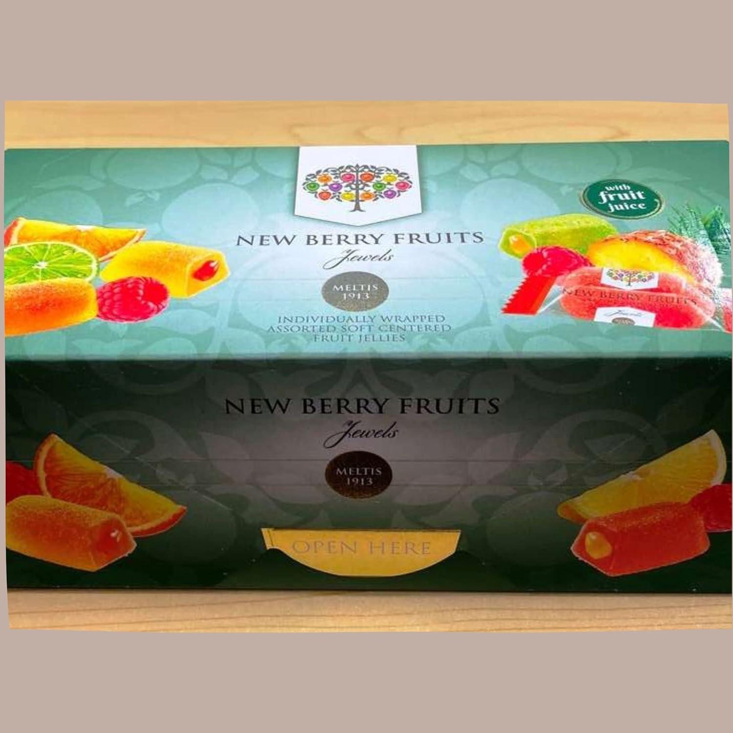 Jelly Fruits Pack of 4 Newberry Fruits Jewels Soft Centred Fruit Jelly ...