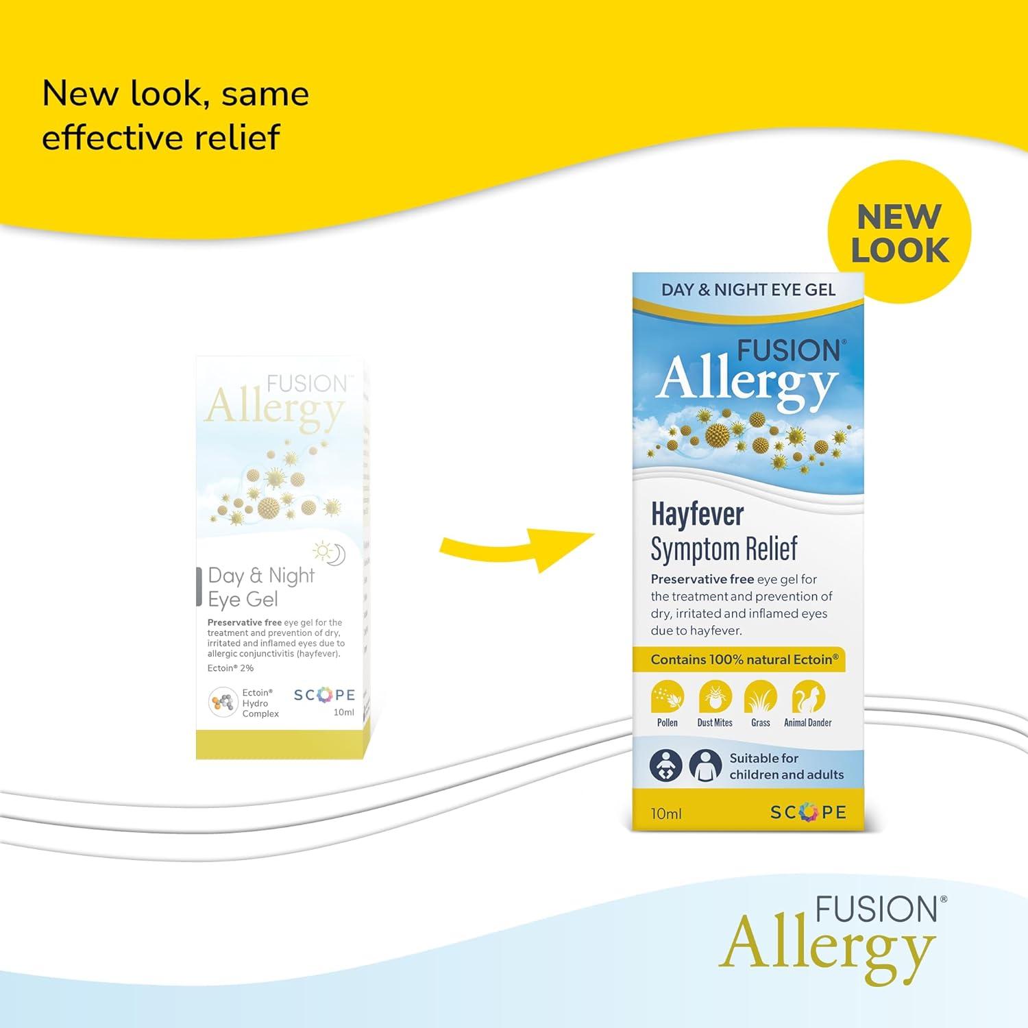 Fusion Allergy Day & Night Eye Gel | Drug-Free Allergy Relief for Dry ...