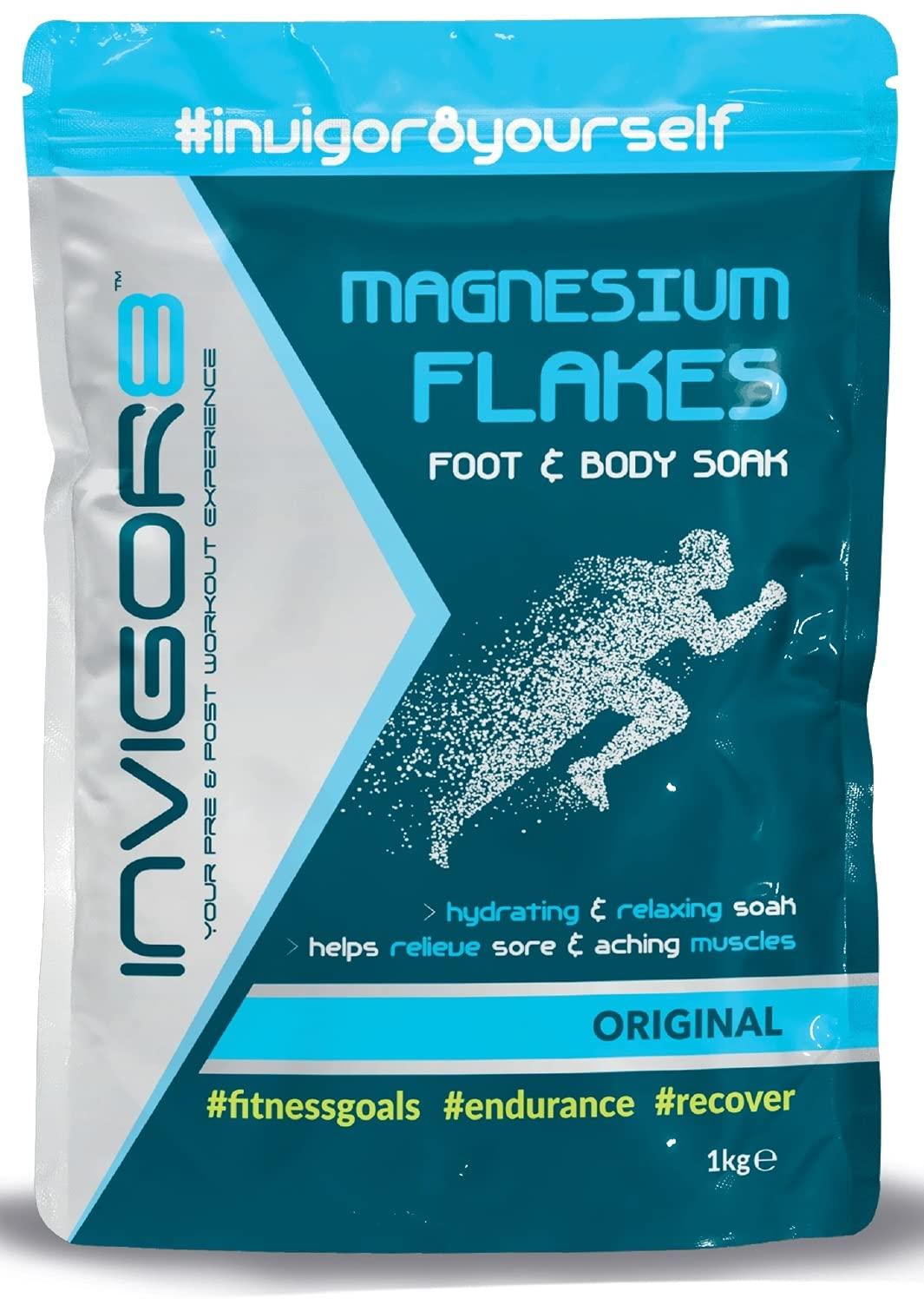 Invigor8 Magnesium Flakes 1kg - Foot & Body Soak | Buy Now with Express ...