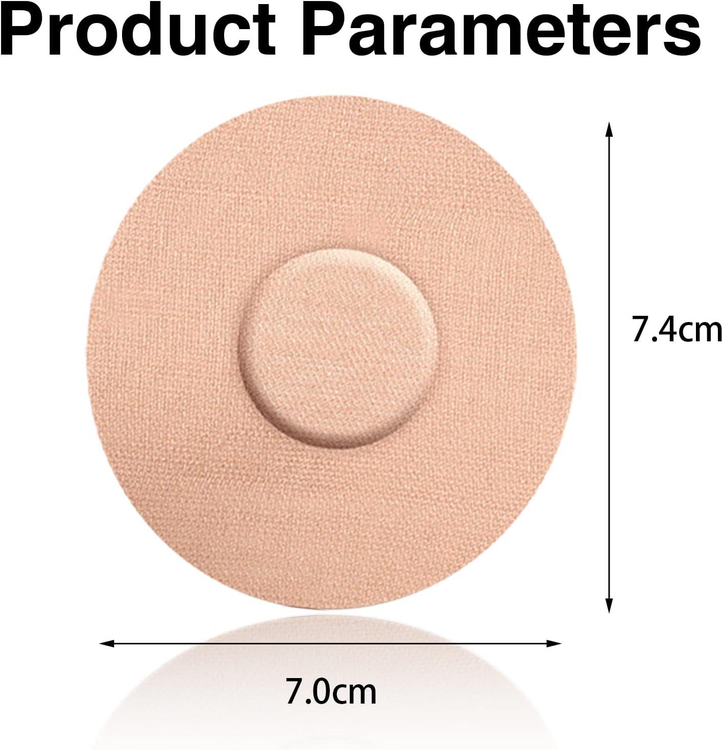 80 Pack Freestyle Libre Waterproof Skin-Friendly Patches - Elastic ...