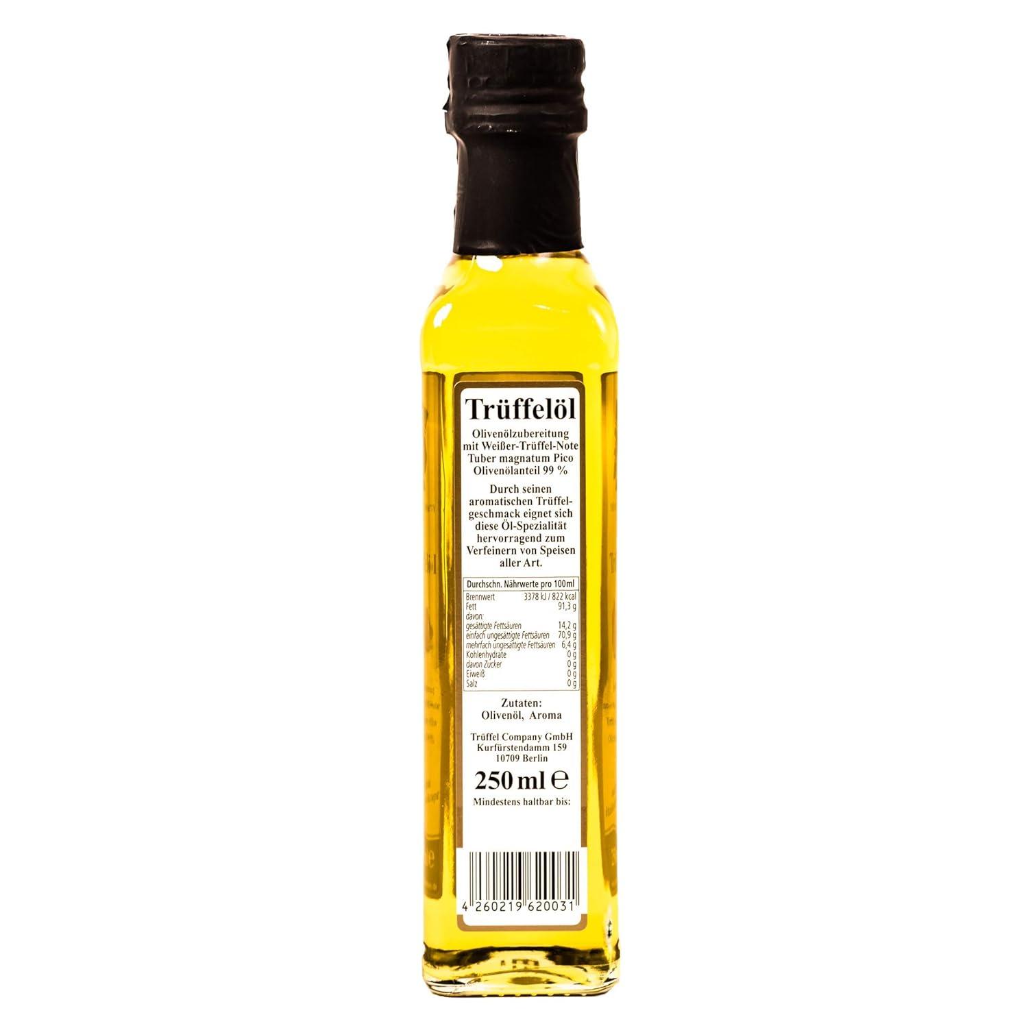 Truffle Oil 250ml - Authentic Italian Recipe with White Truffle Essence ...
